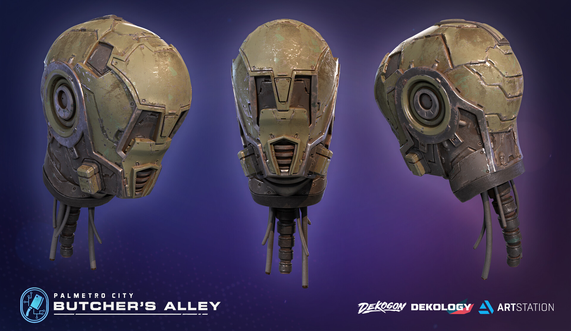 Giacomo Bonanno - Butcher's Alley - Robo Heads