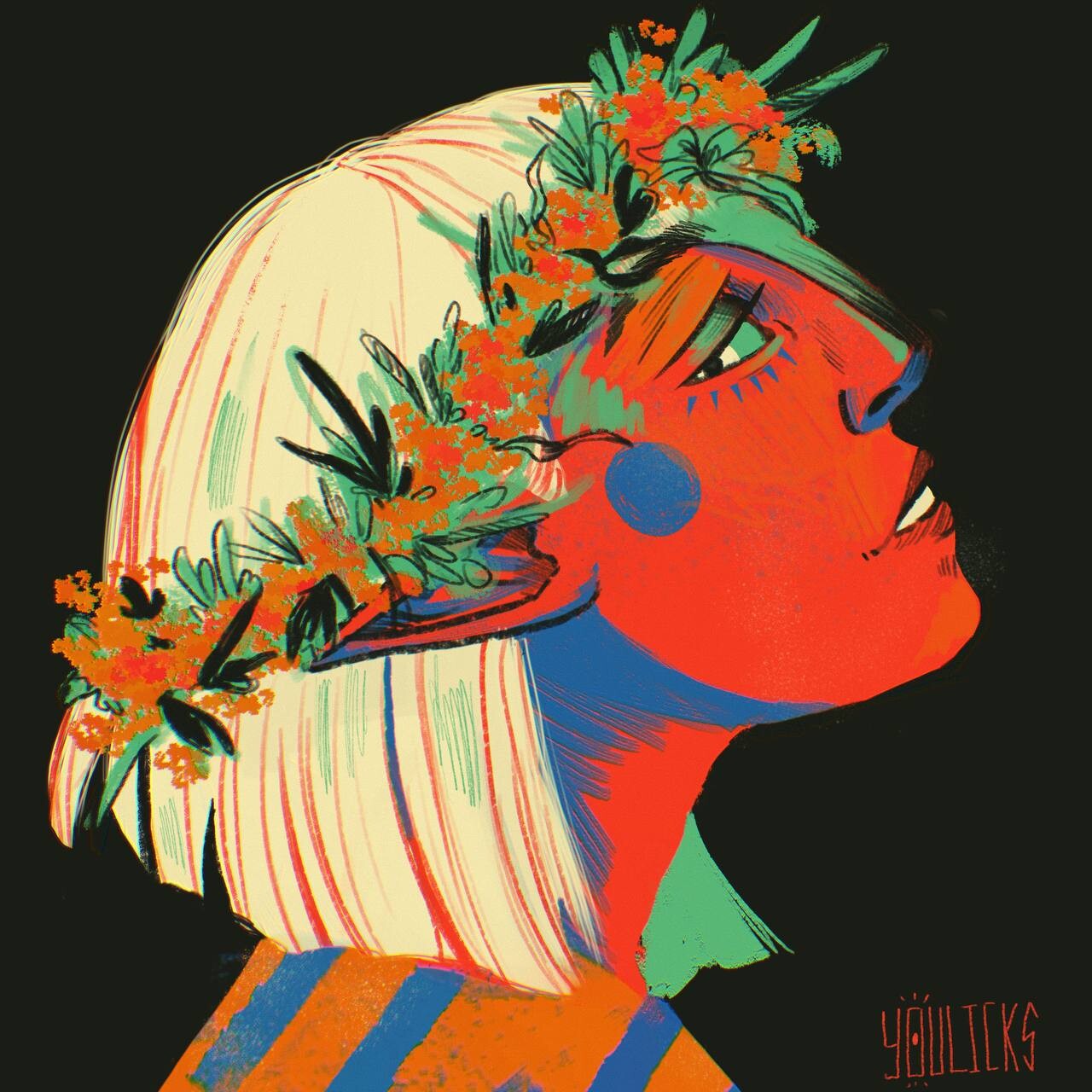 ArtStation - DND's elf character