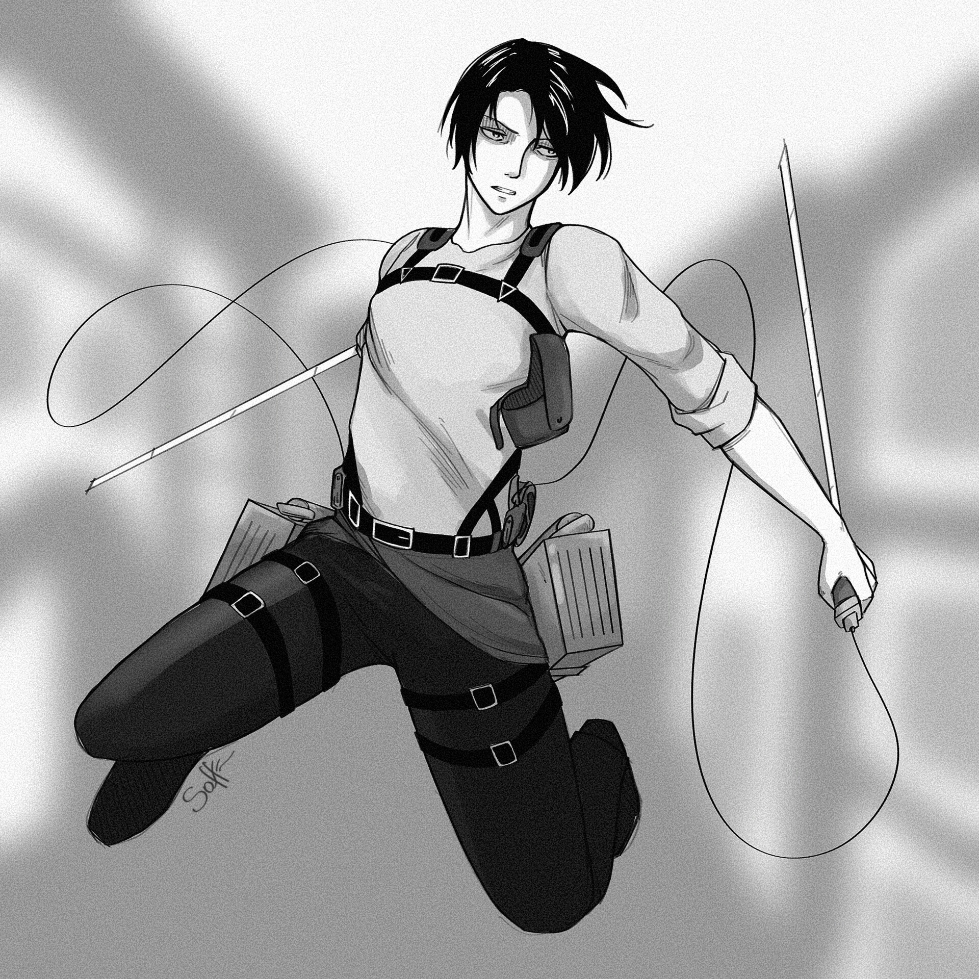 ArtStation - Levi in action