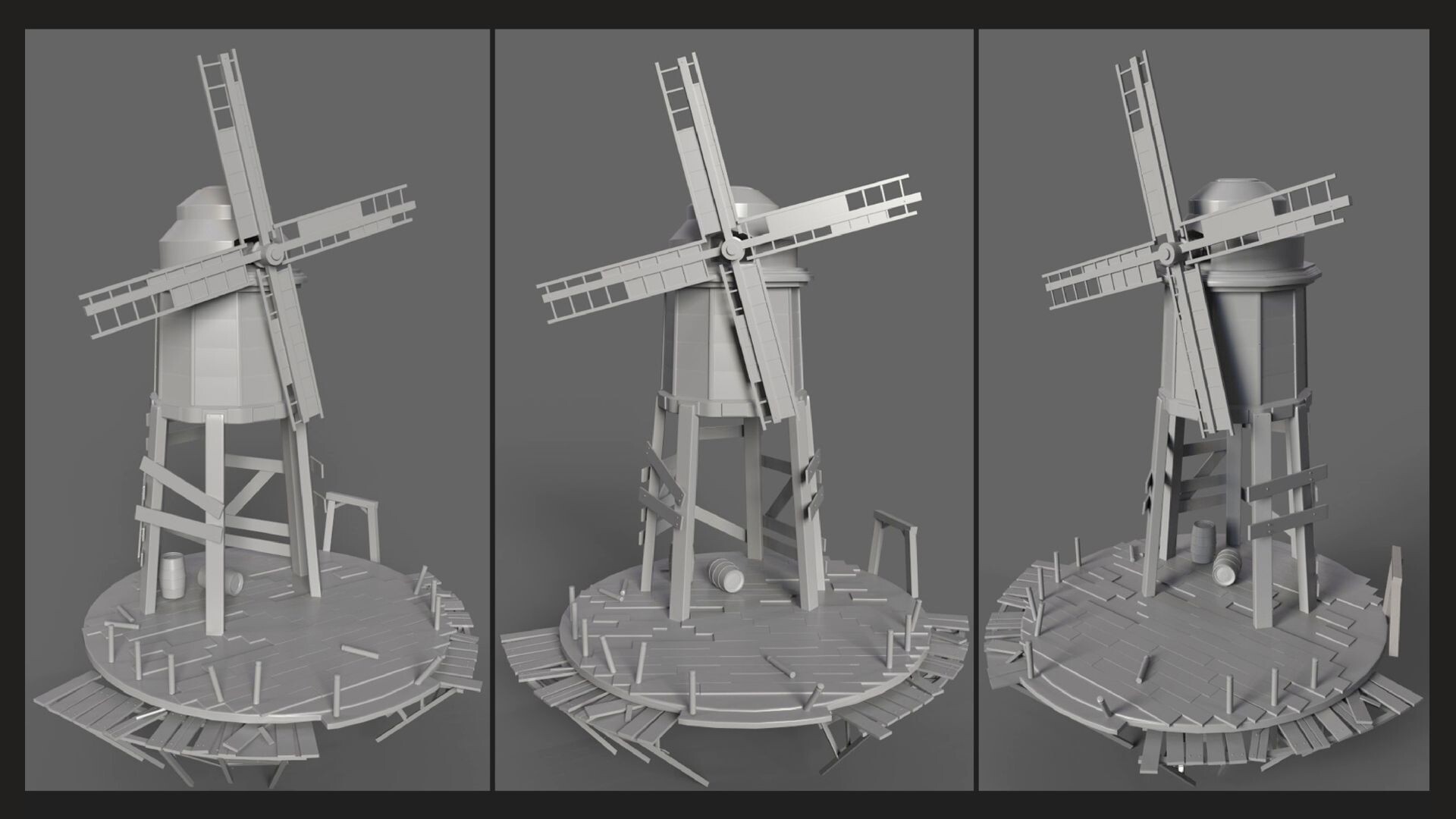 ArtStation - MINE CAVE SET