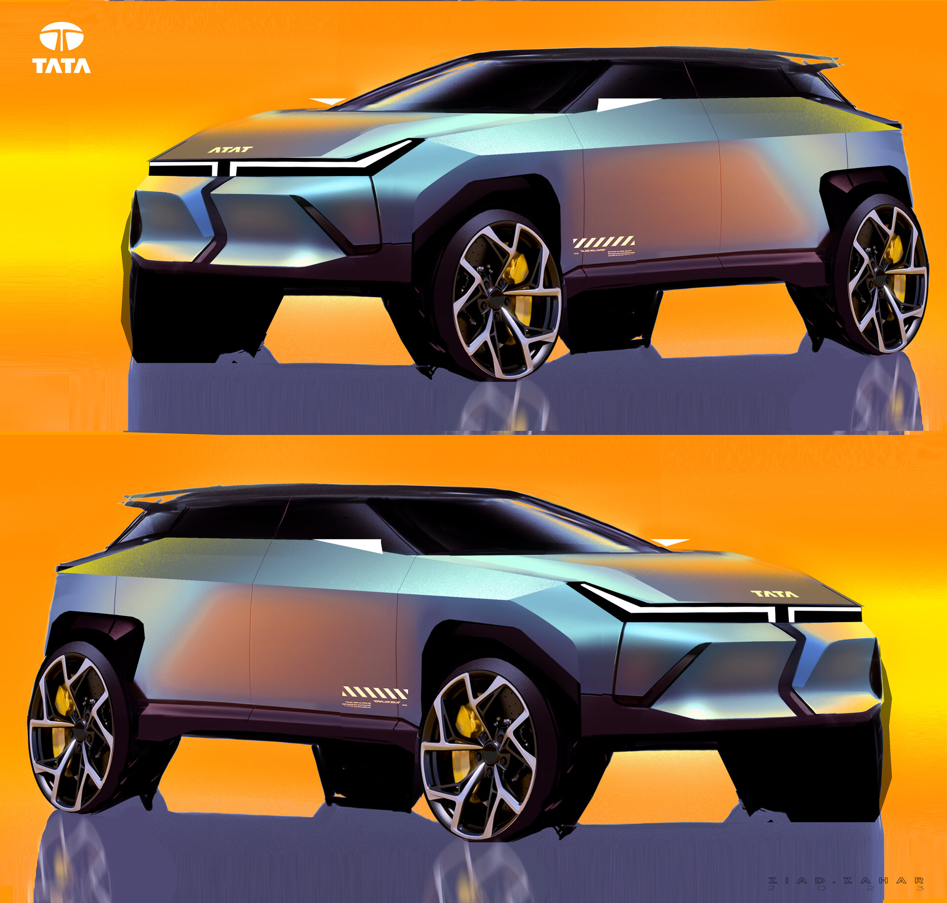 ArtStation - suv colors