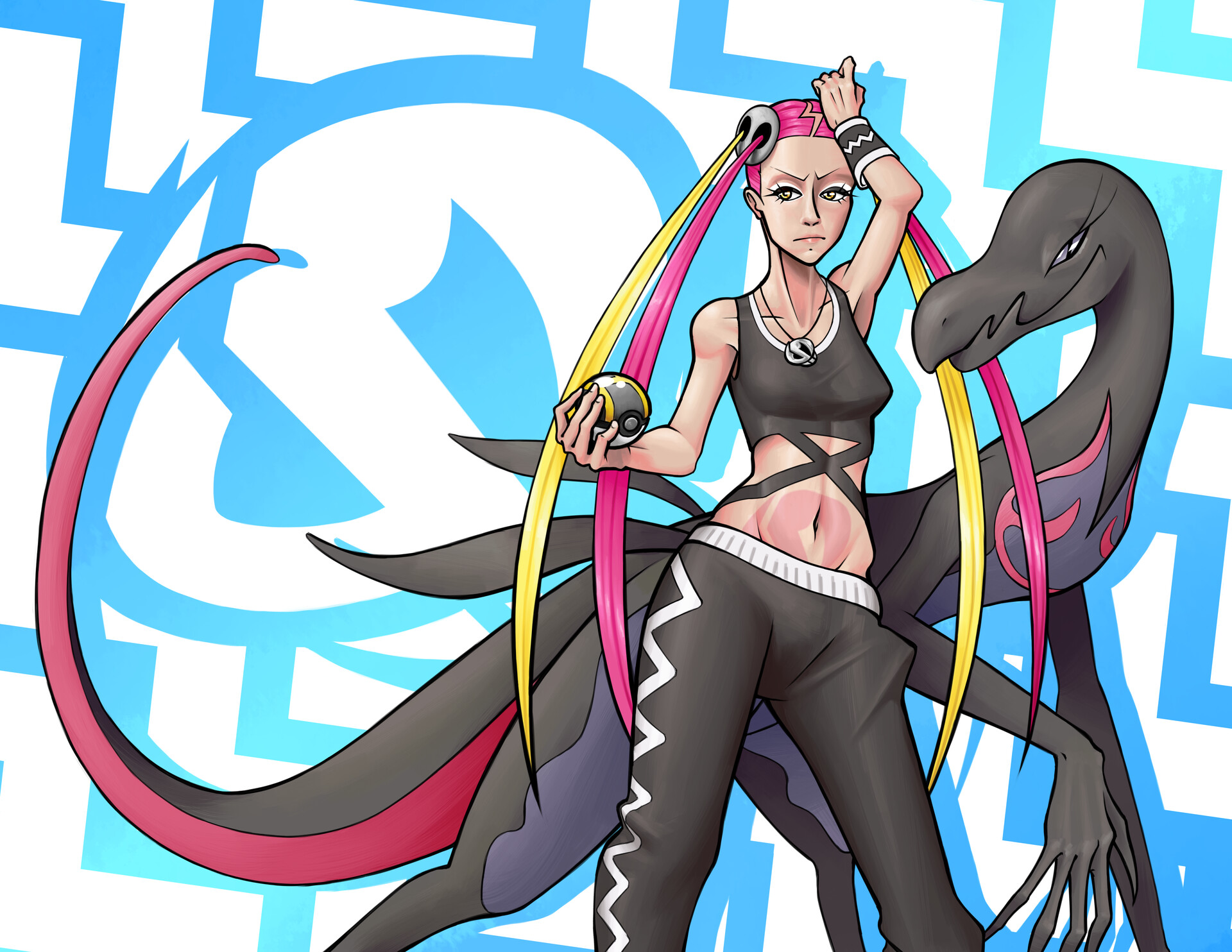 ArtStation - Plumeria Pokemon Sun & Moon