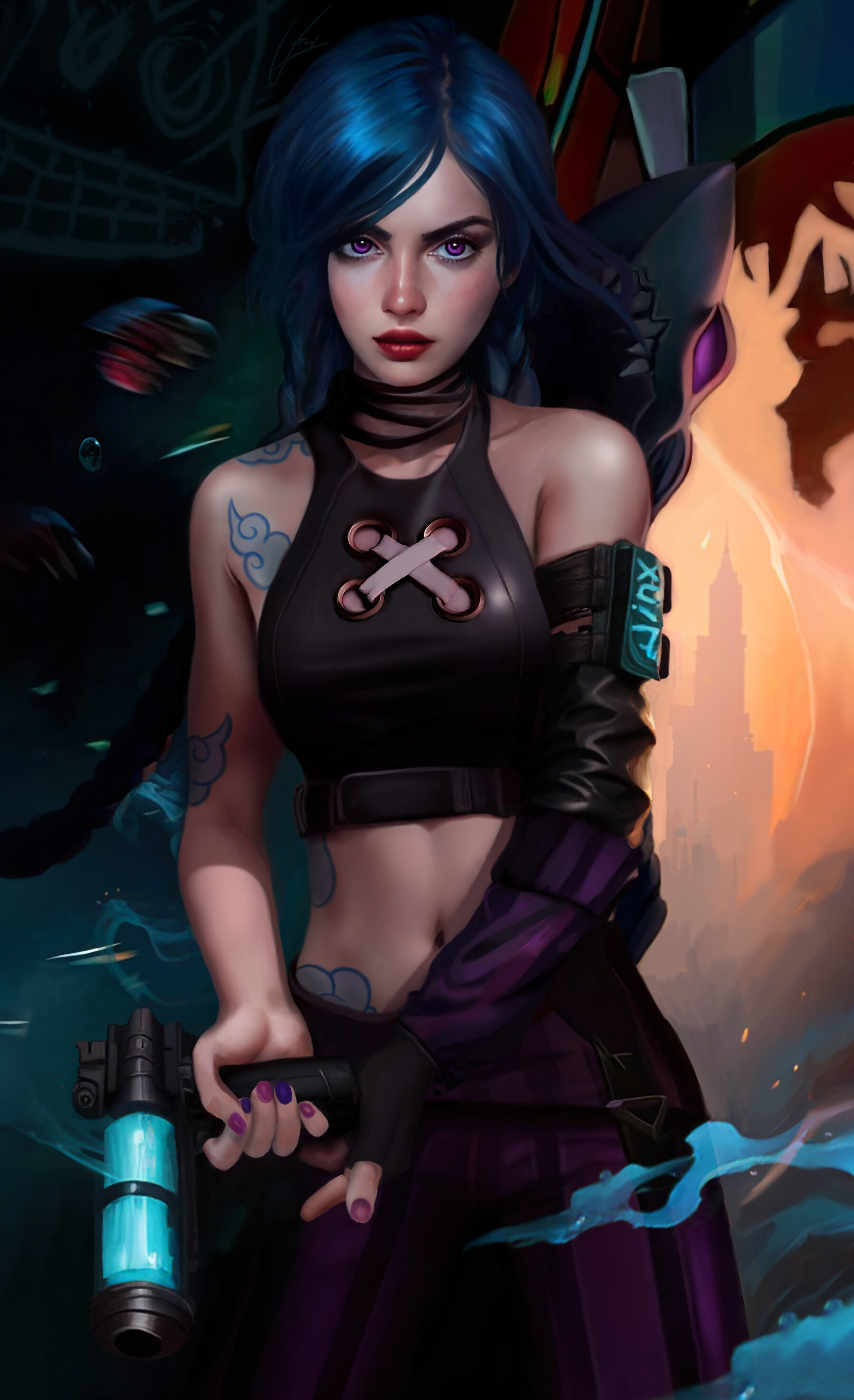 ArtStation - Rage. Jinx