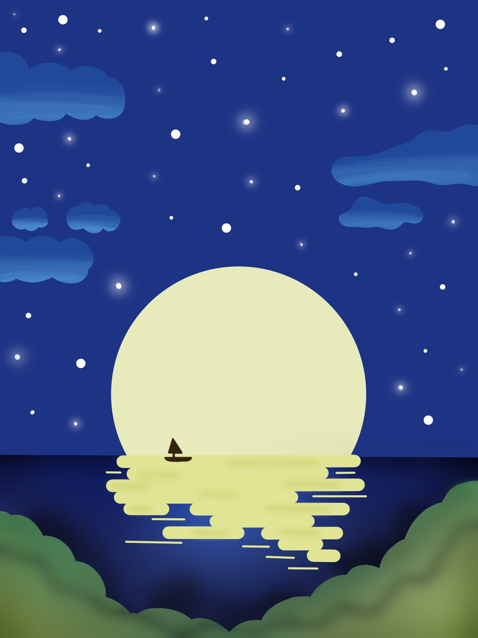 ArtStation - Night calm