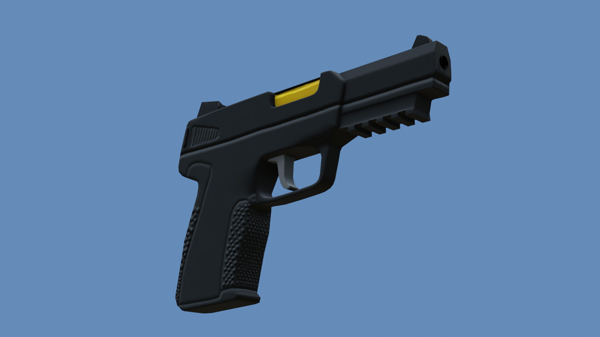 ArtStation - Lowpoly pistol FN57