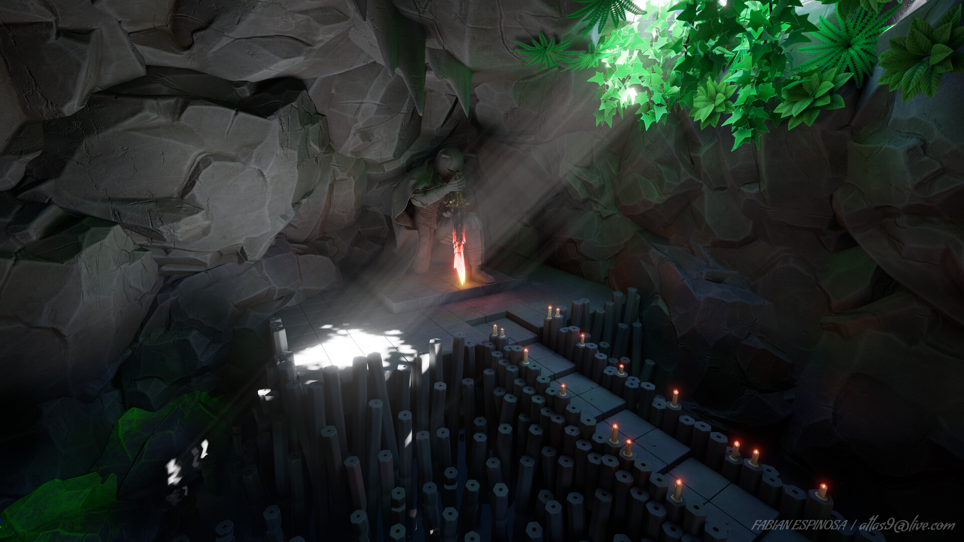 ArtStation - Mythical Cave