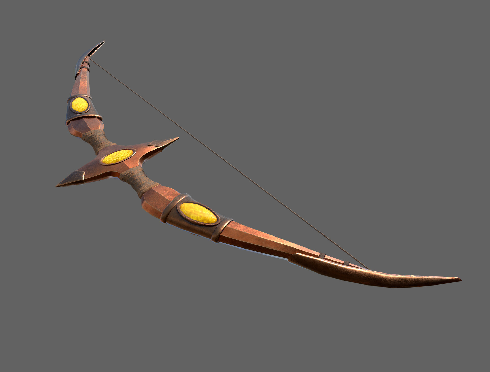 ArtStation - Yellow Eco Bow for Jak & Daxter IV Fan Project