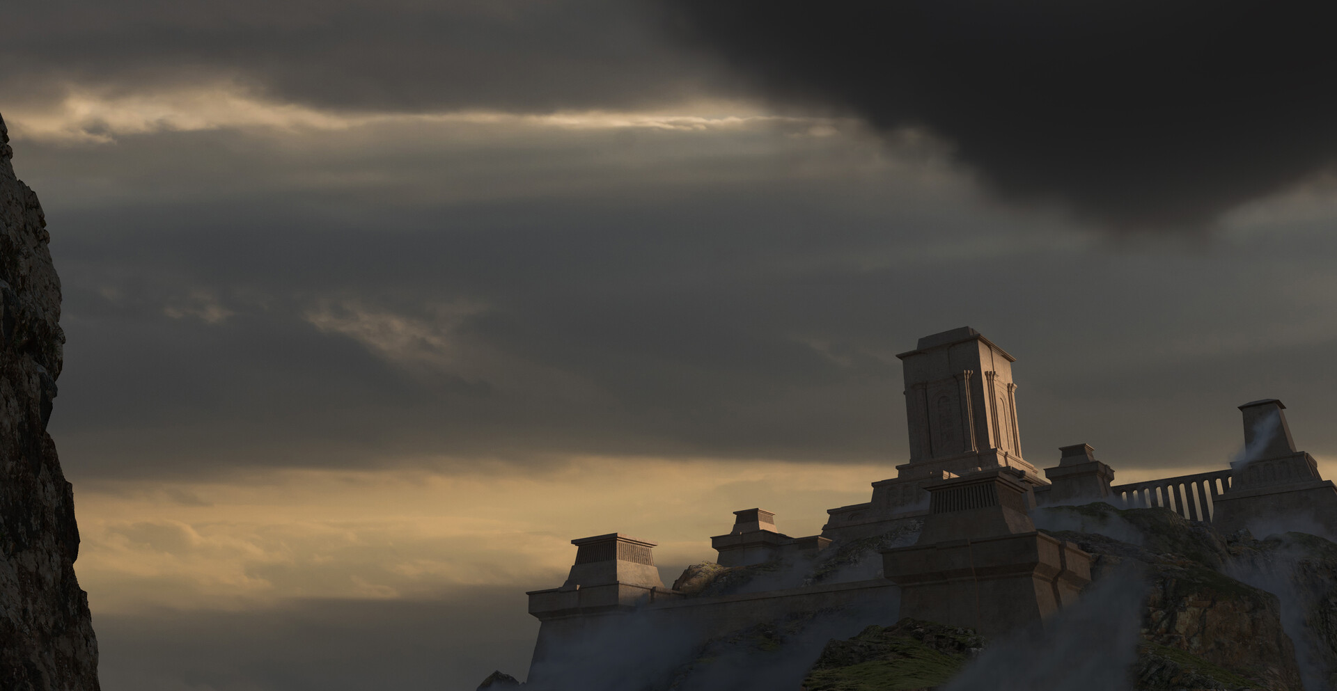 ArtStation - Fantasy Temple