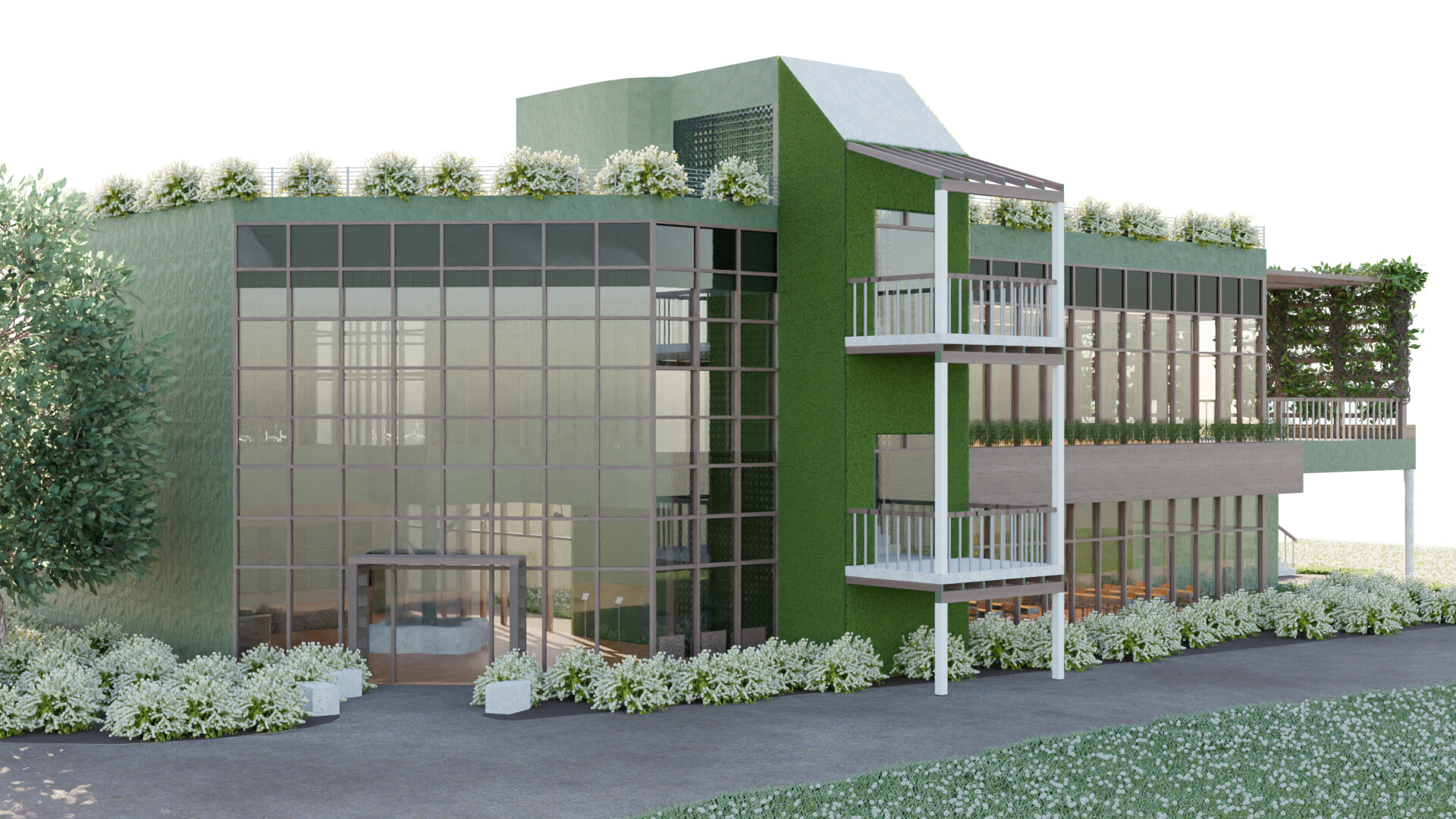 ArtStation - Interpretive Center - School Project