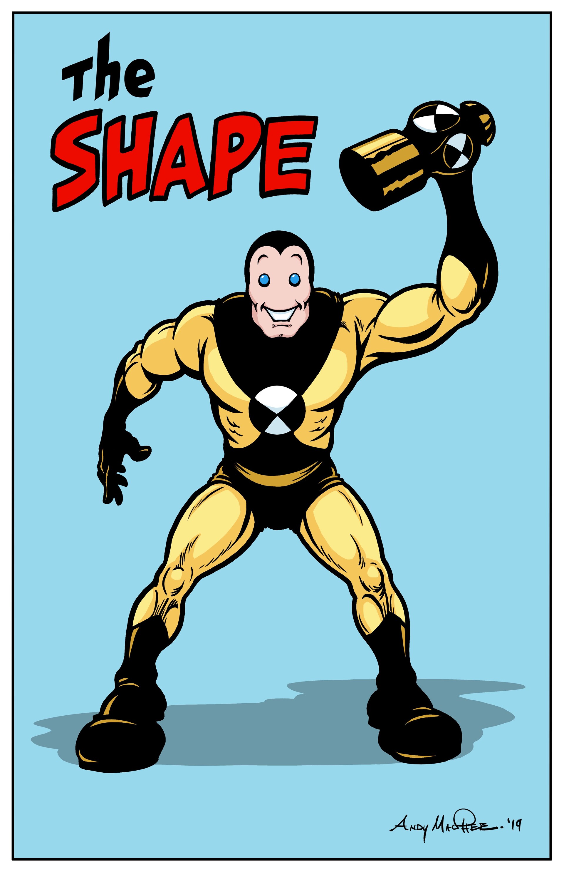 ArtStation - The Shape pin-up (character created by Roy Thomas and ...