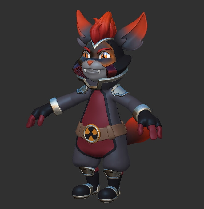 ArtStation - Atom character model