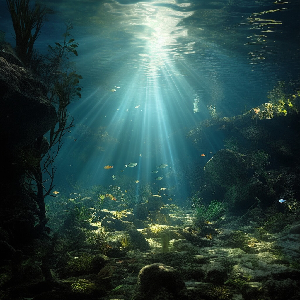ArtStation - Aquatic Harmony: Captivating Life and Underwater Landscapes