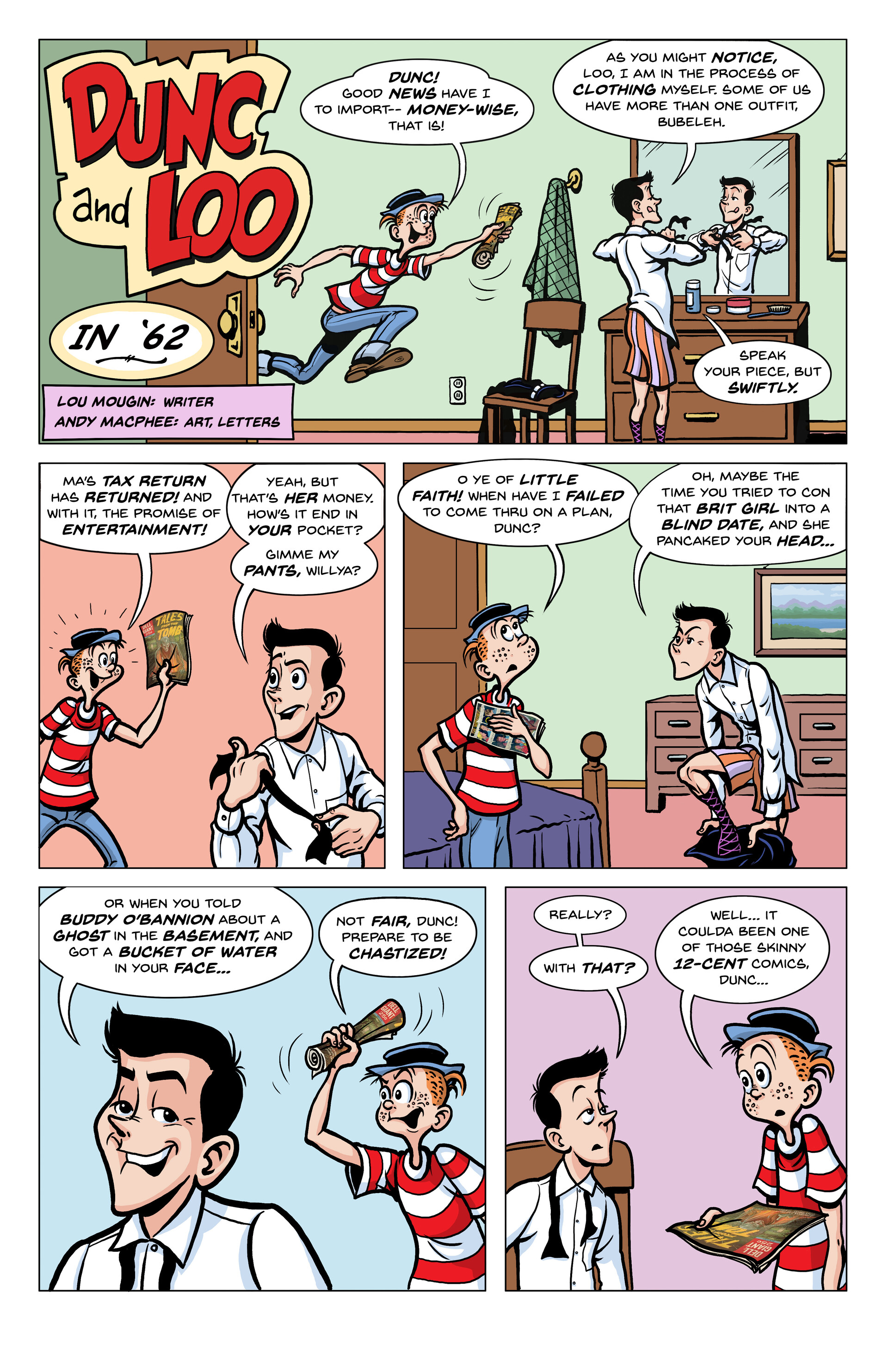 ArtStation - Dunc & Loo "In '62" - full story (written by Lou Mougin)