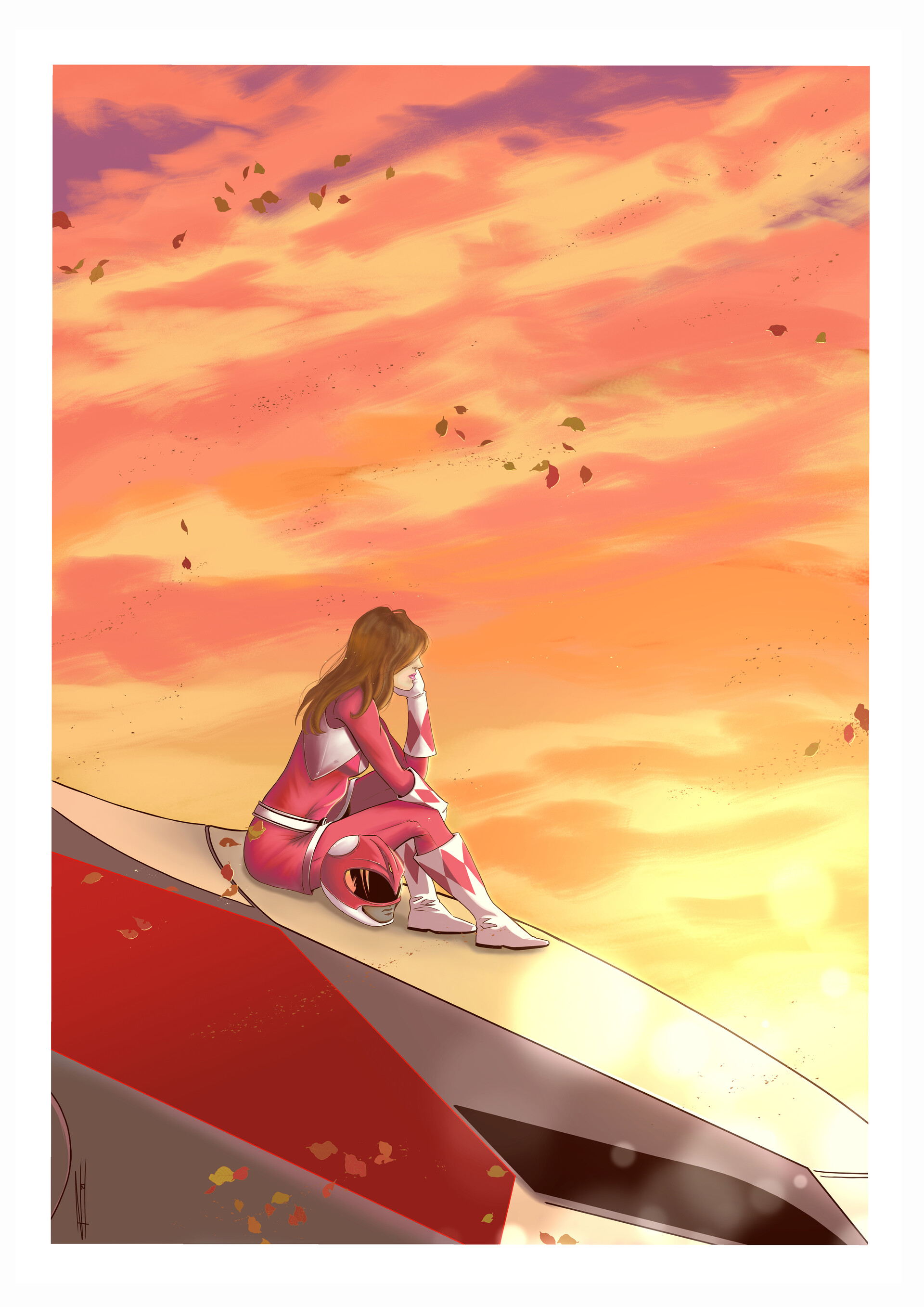 ArtStation - THE PINK RANGER