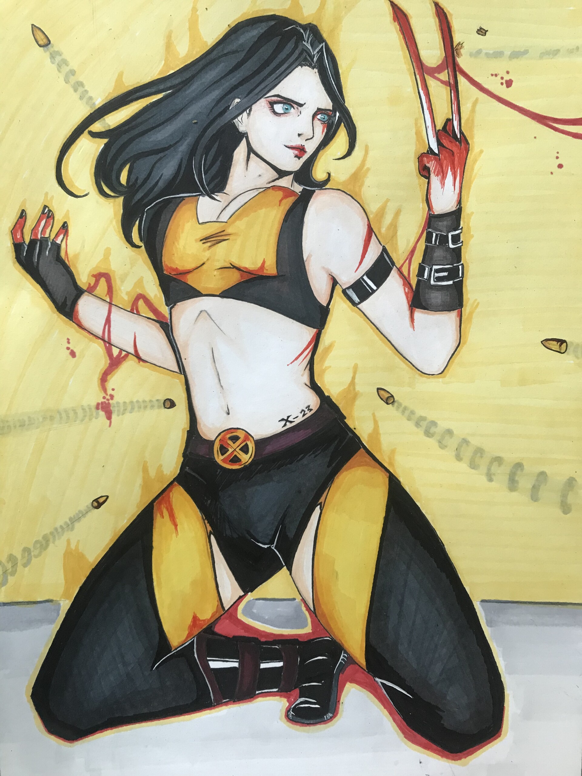 ArtStation - X-23, this one is so bruh, but don't worry, i will do better next time