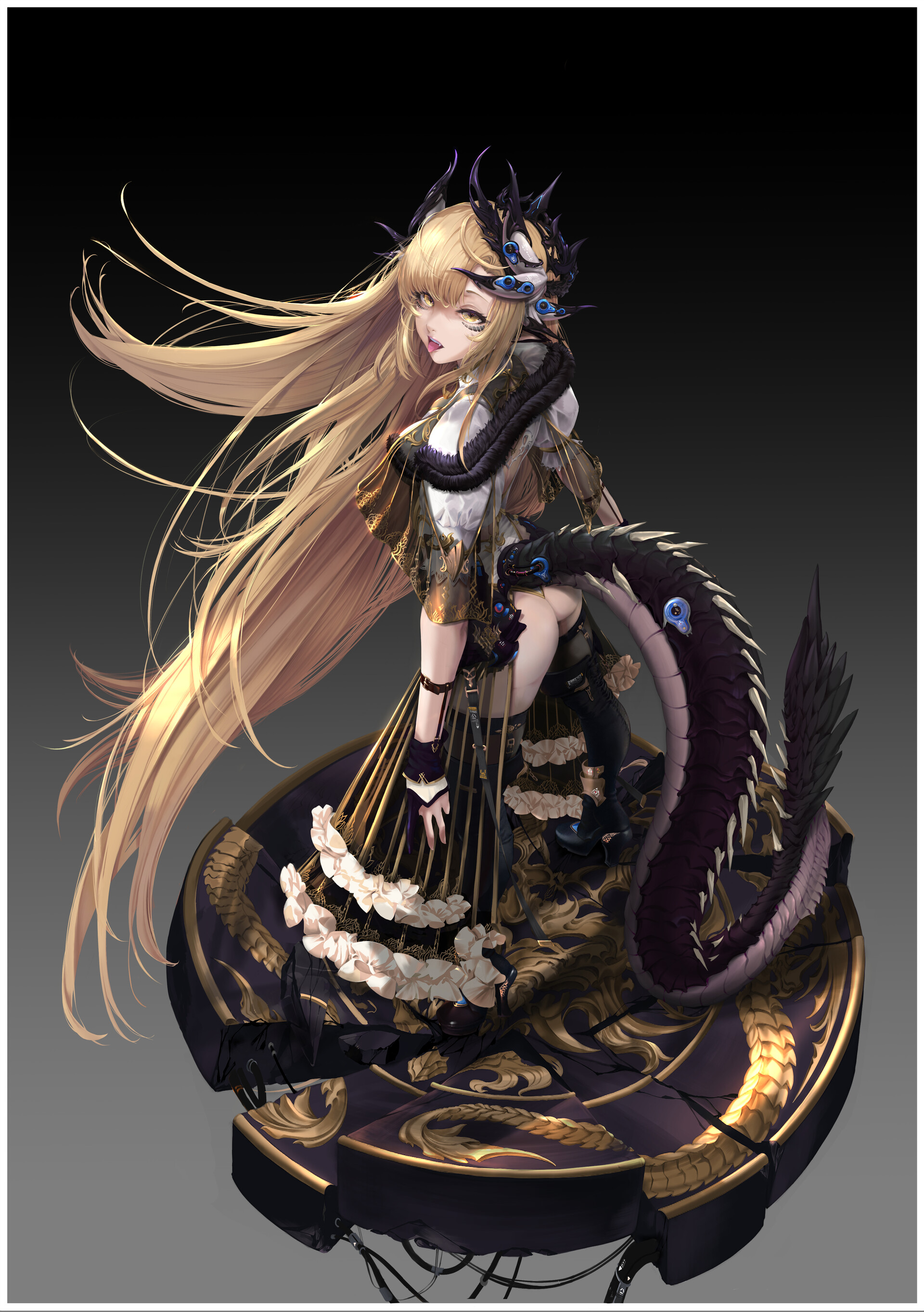 ArtStation - sf half dragon