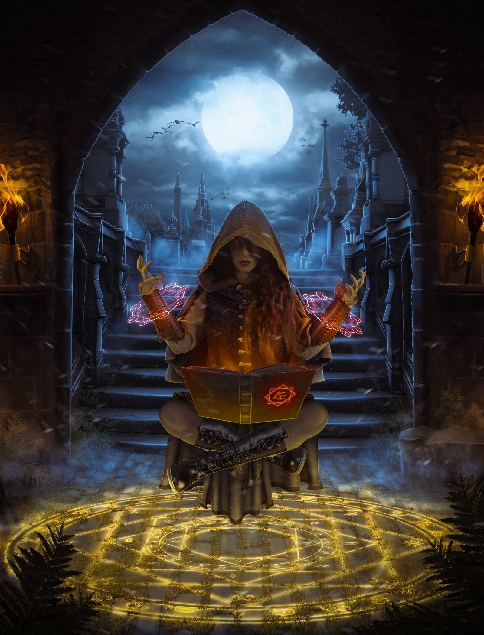 ArtStation - Enchanted Witch