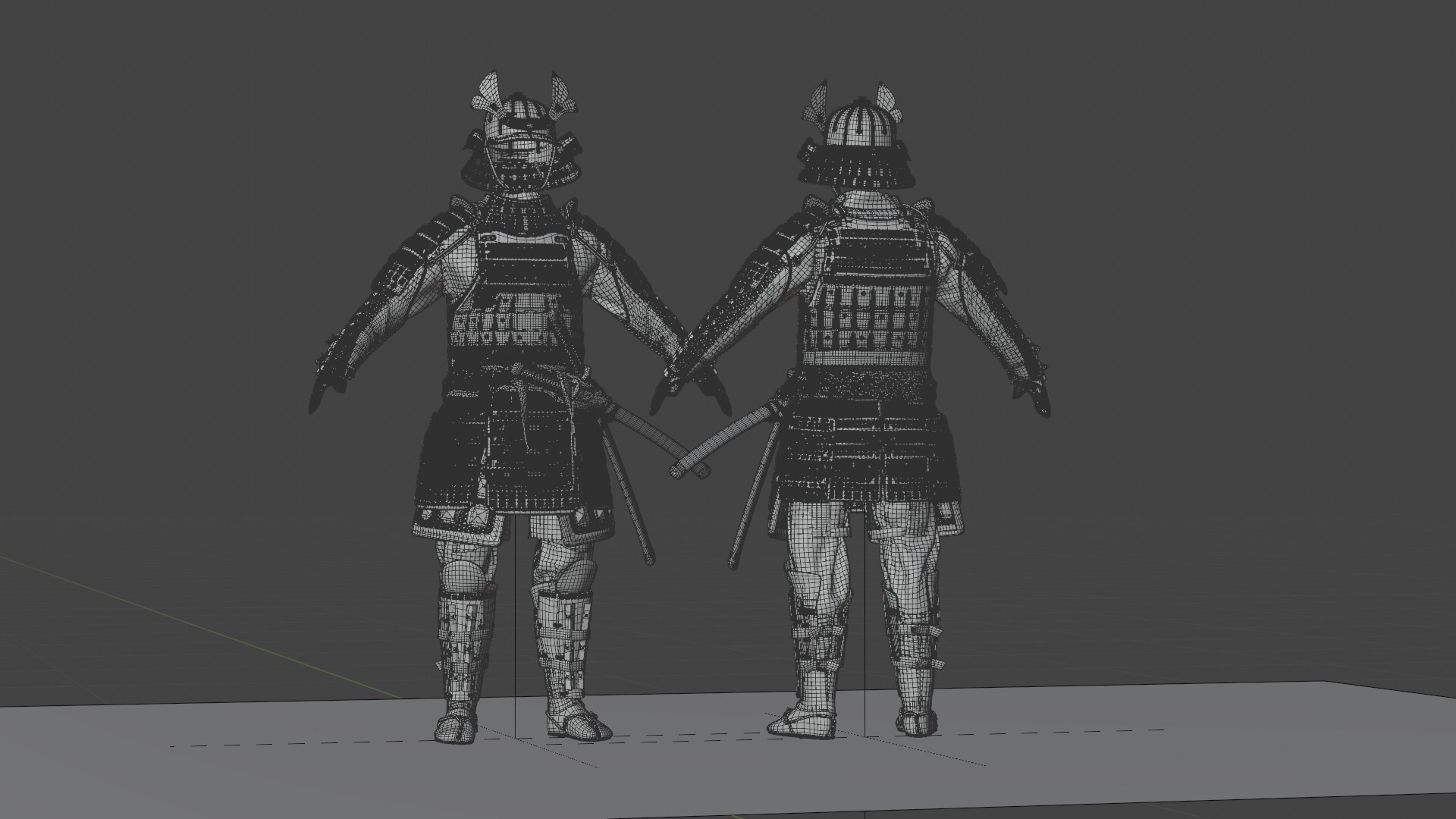 Albin Merle - Medieval Japanese Samurai