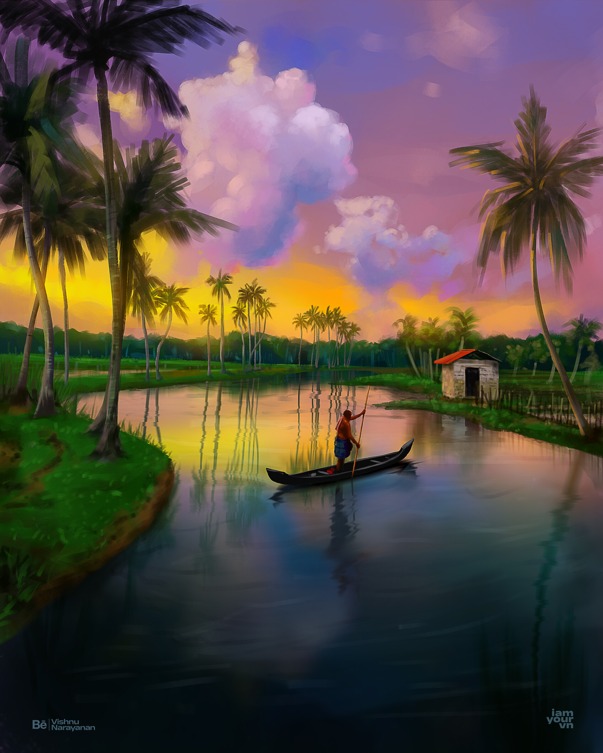 ArtStation - Evening Day