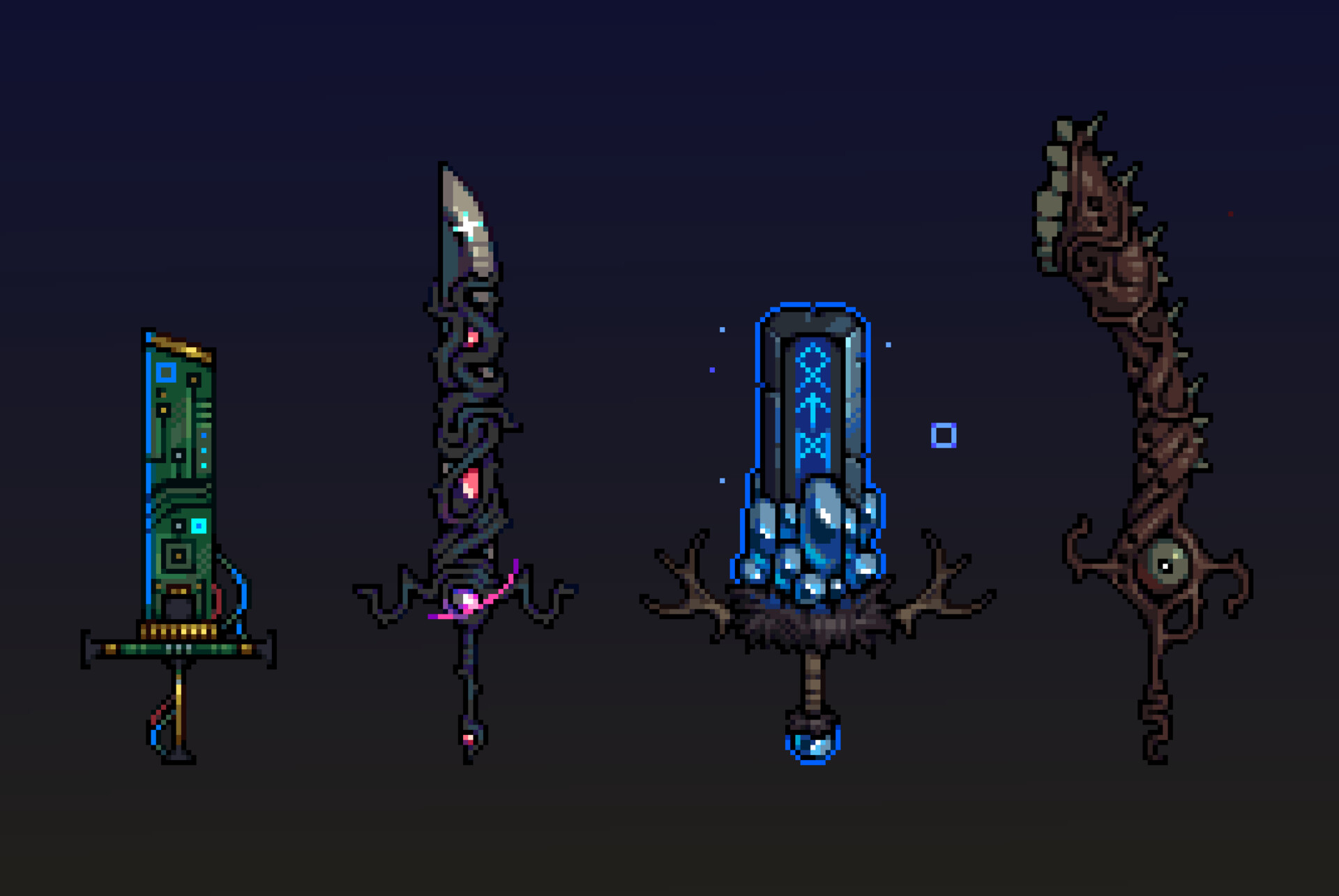 ArtStation - Animated Sword Designs