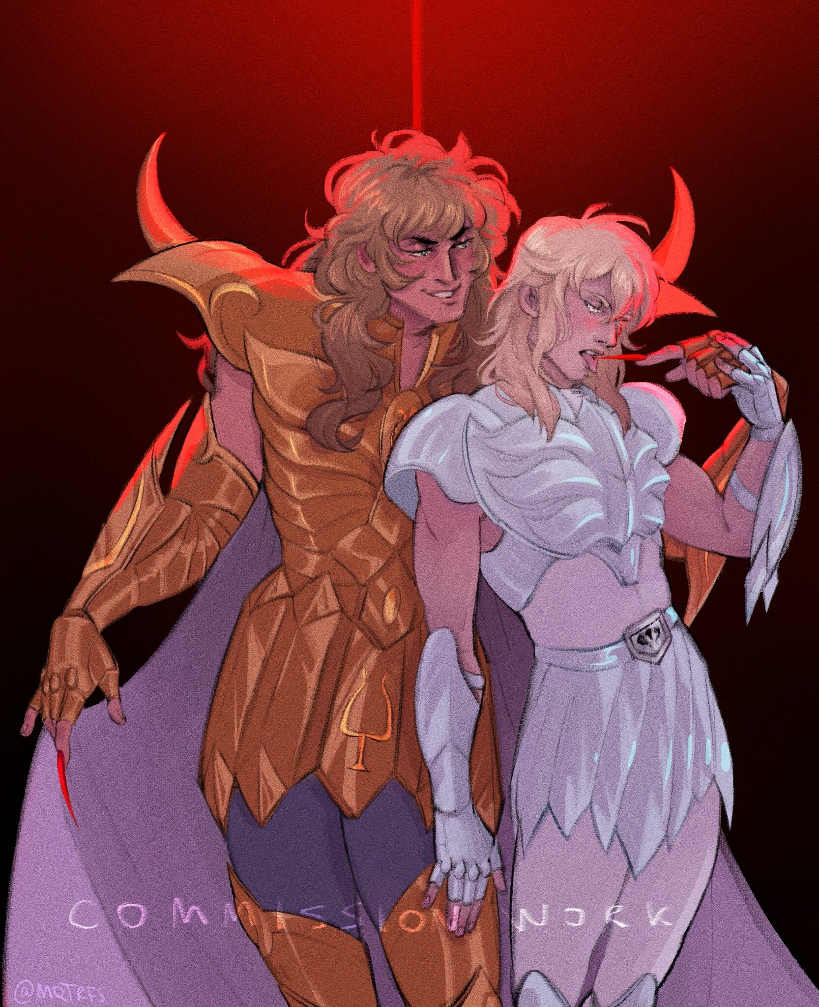 ArtStation - Milo & Hyoga (commission)