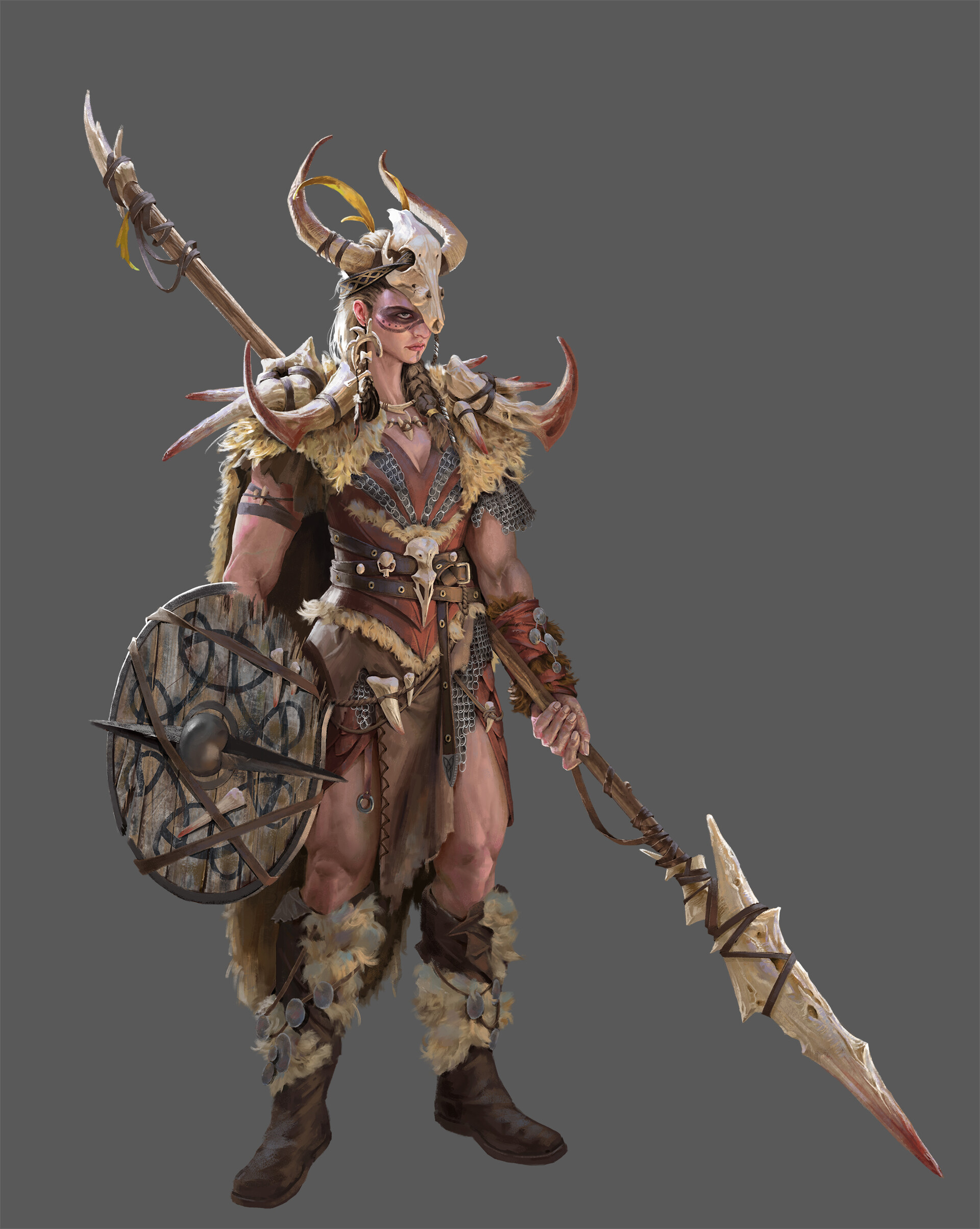 ArtStation - Viking Female Warrior