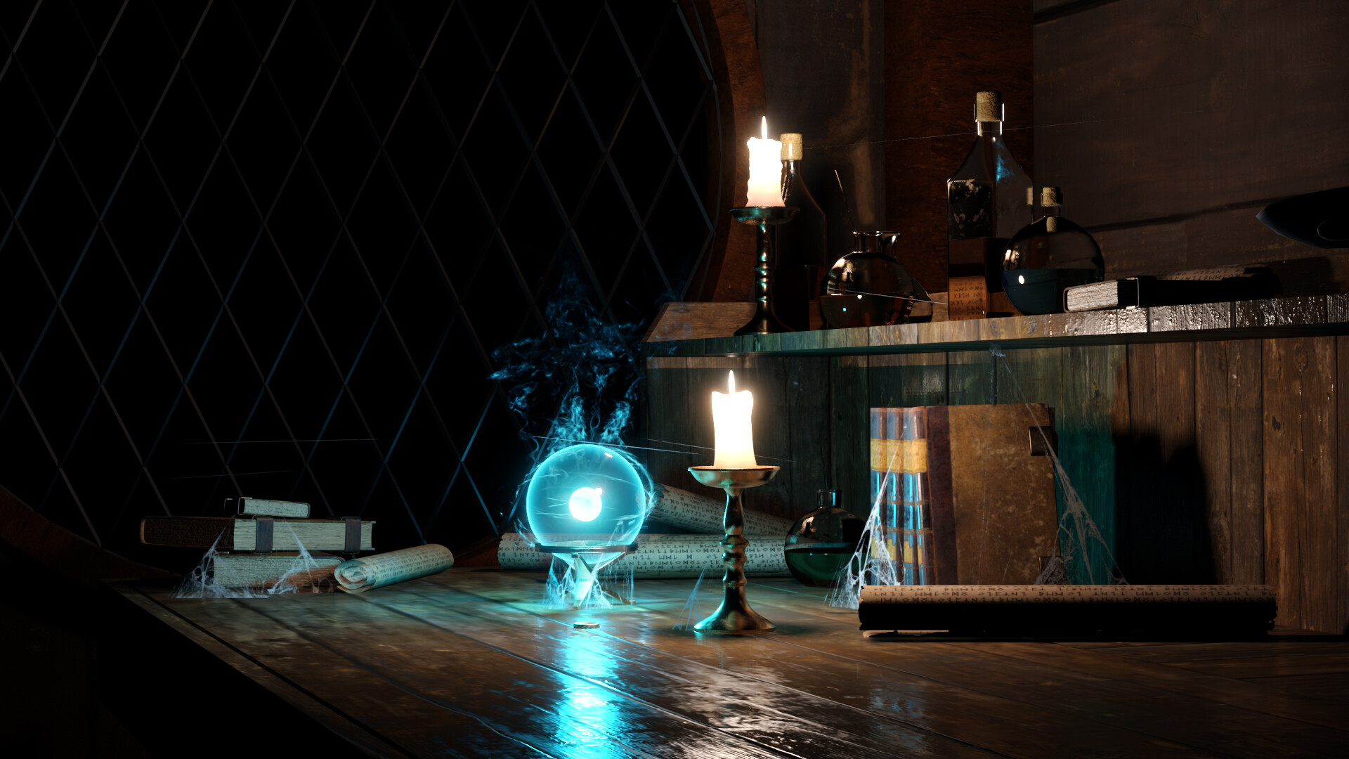 ArtStation - Alchemist table