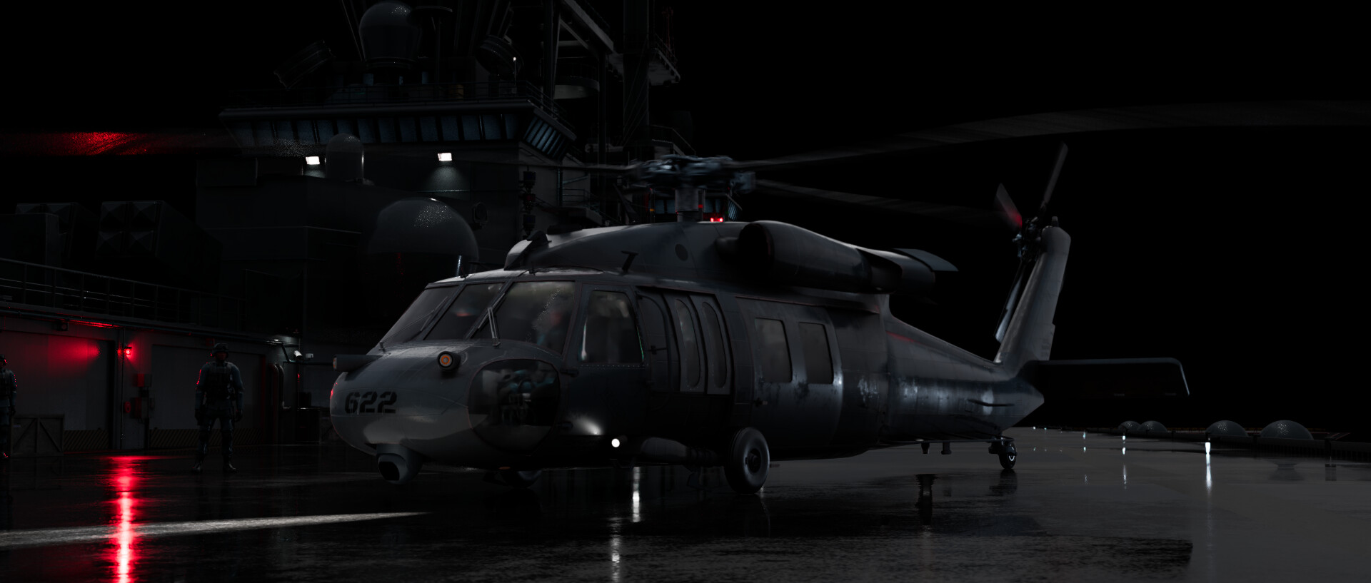 Tsukasa Kikawa - Landing in rain