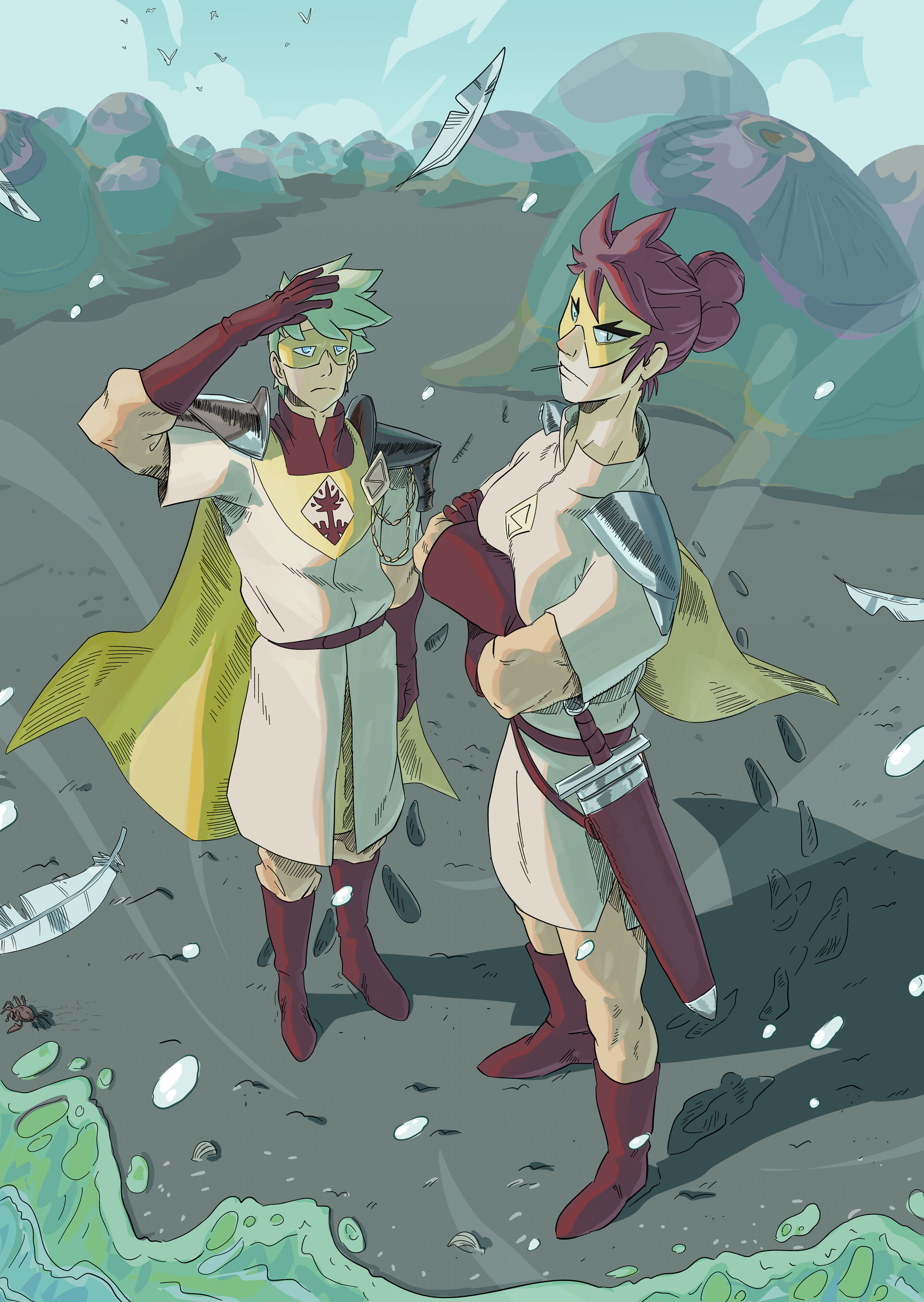 ArtStation - Kenchi and Triess