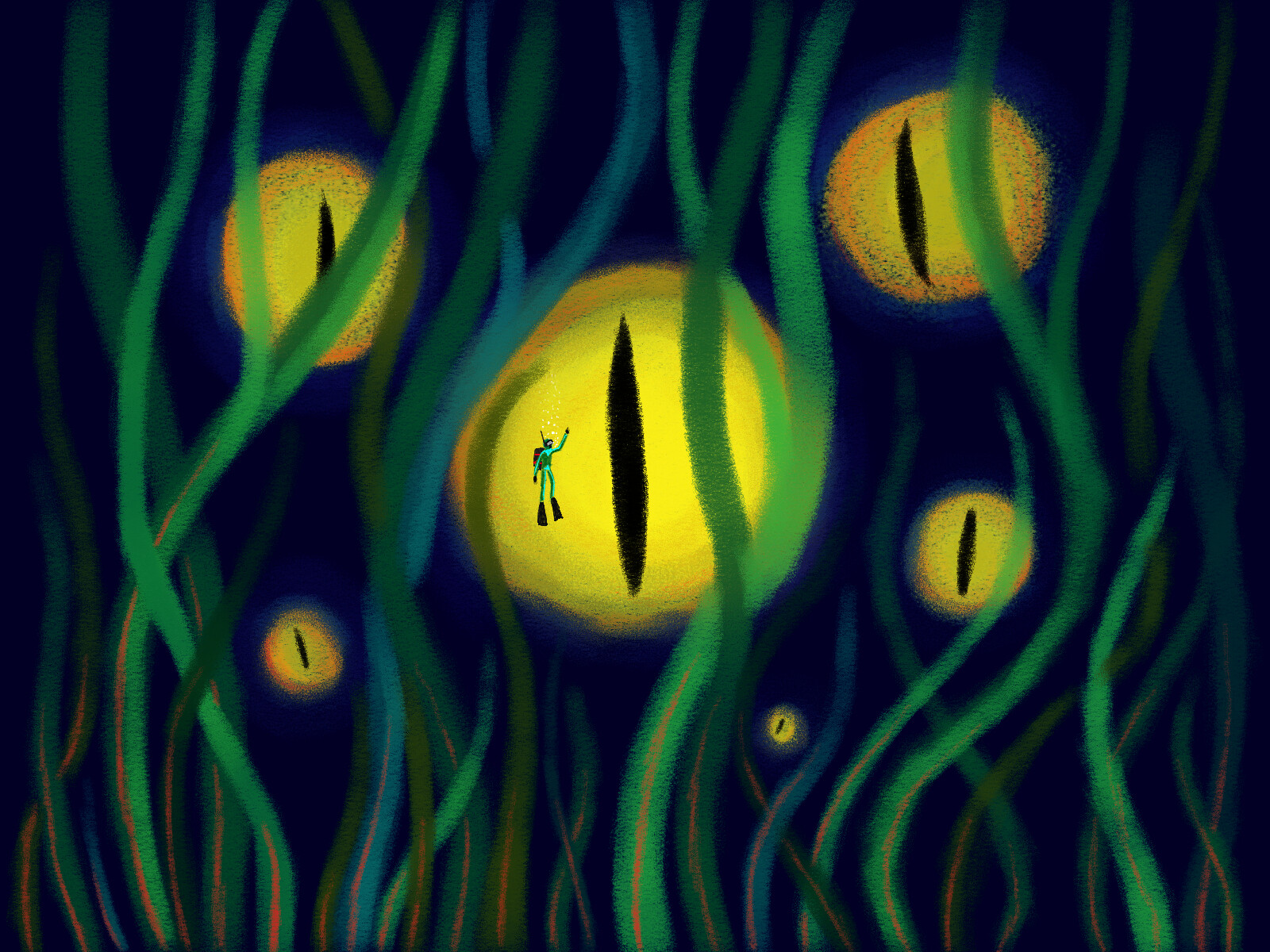 ArtStation - horror in the deep