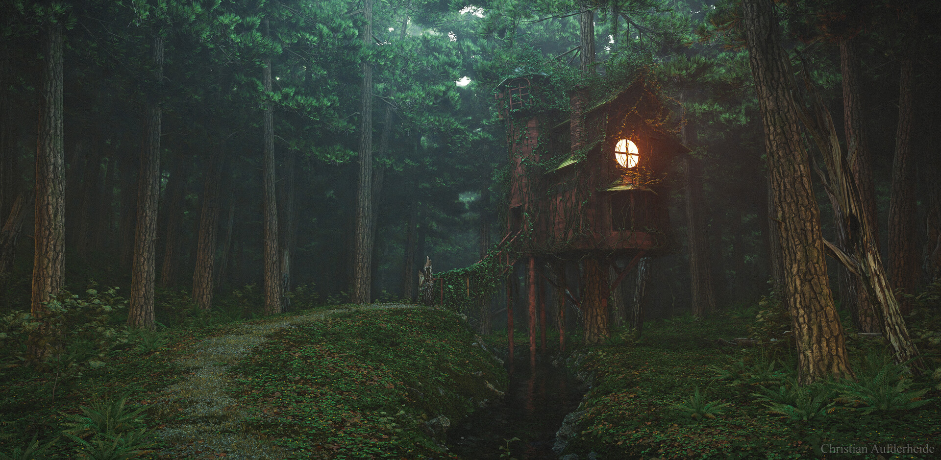 ArtStation - tree house