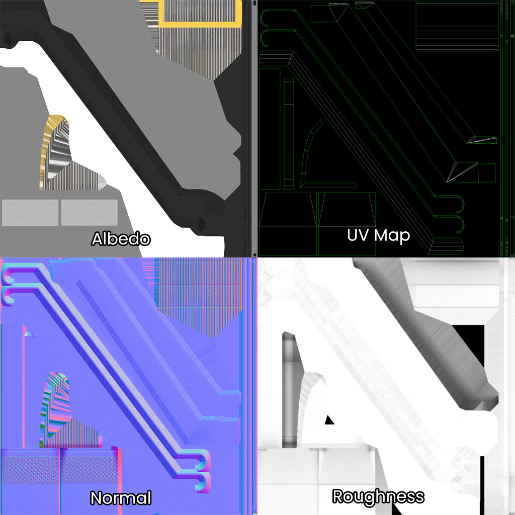 Nick Chang - Escalator (Low Poly)