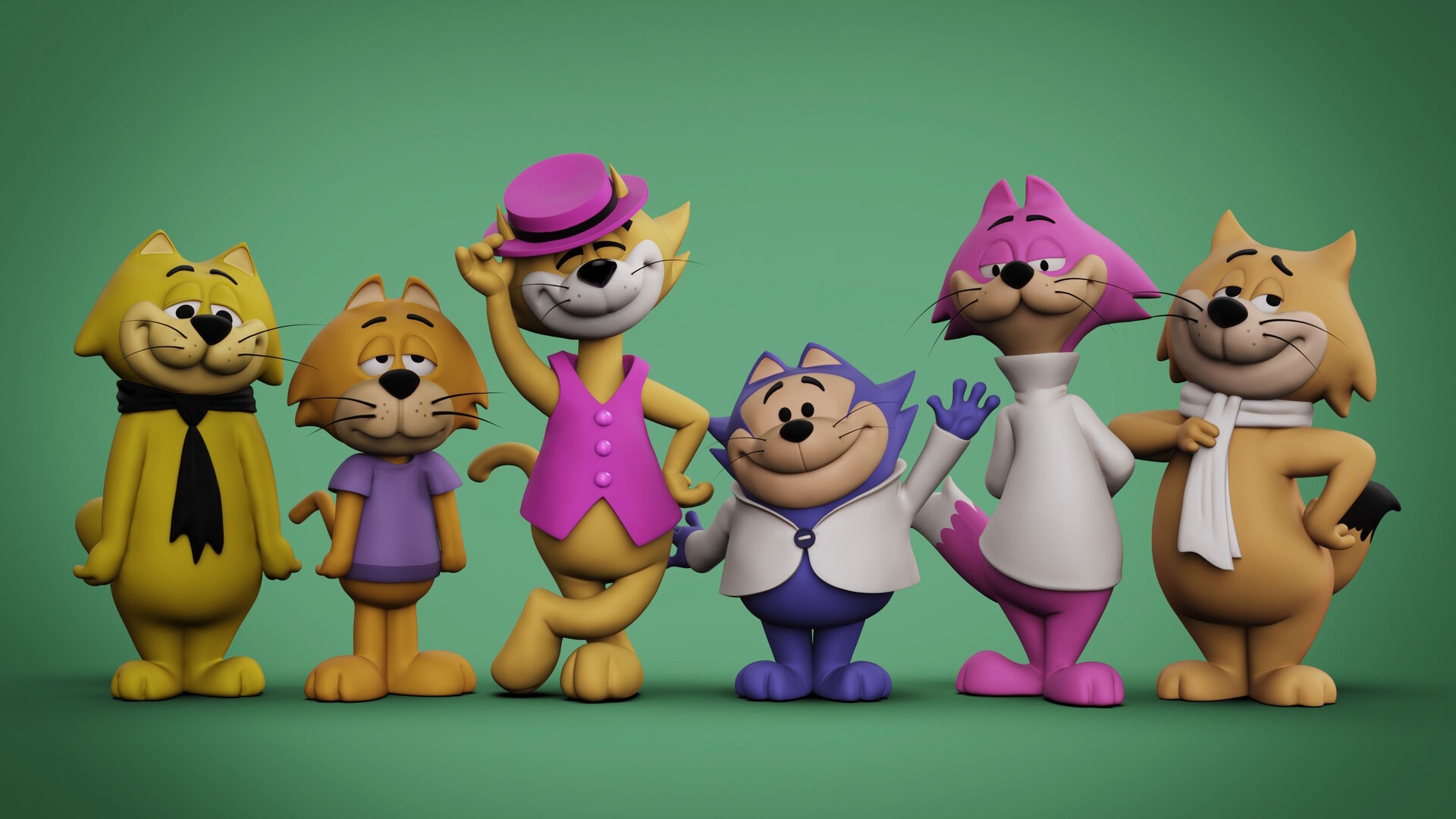 Top Cat Cartoon Characters