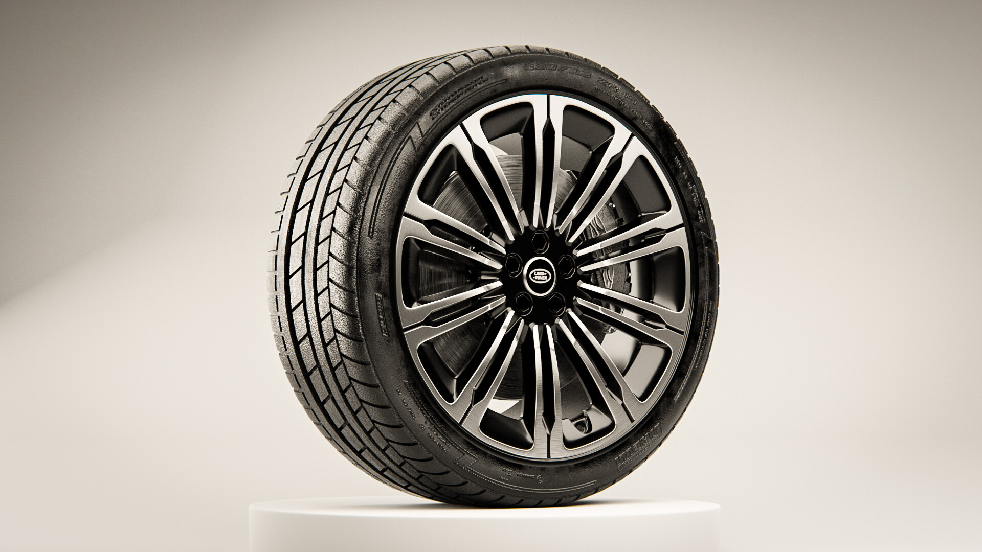 ArtStation - Land Rover Range Rover Velar Wheel