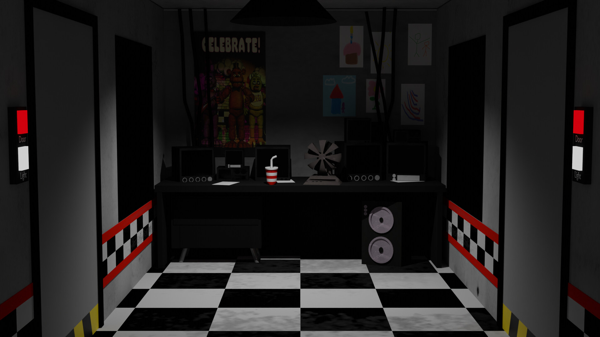 ArtStation - Five Nights At Freddy's 1 - Office