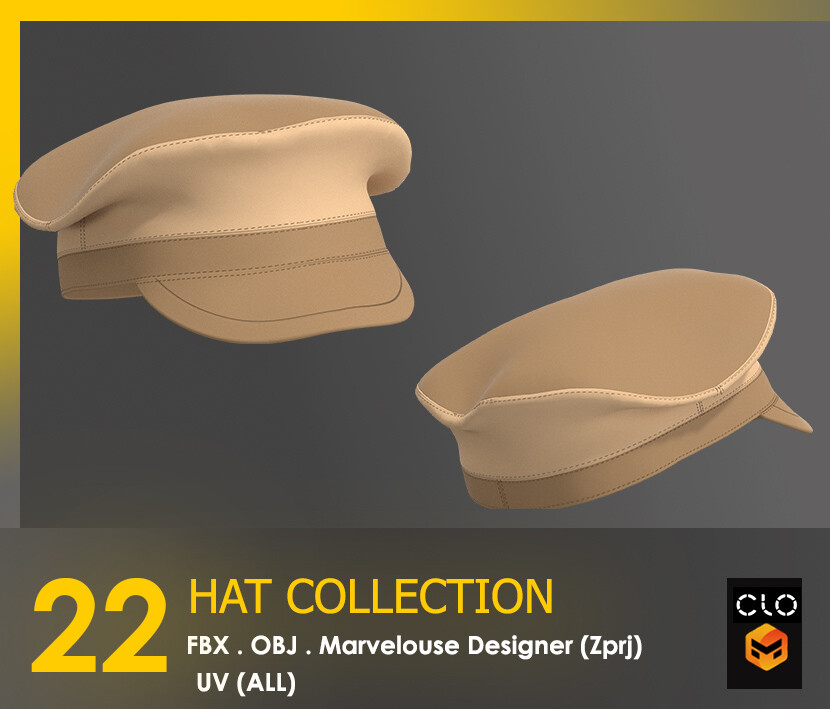 ArtStation - 22 Hat Collection