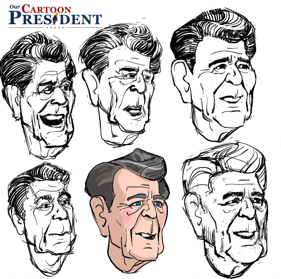 ArtStation - Our Cartoon President