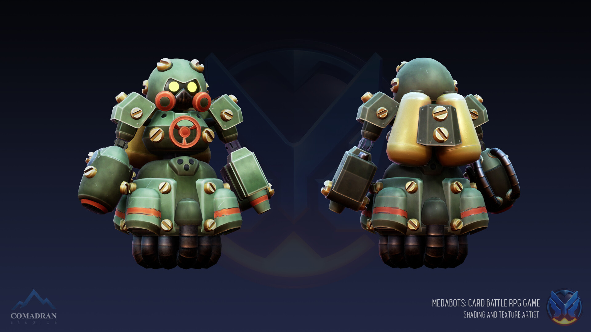 Josu Martin - MyBots: RPG Battle Card Game / Texturing and Shading