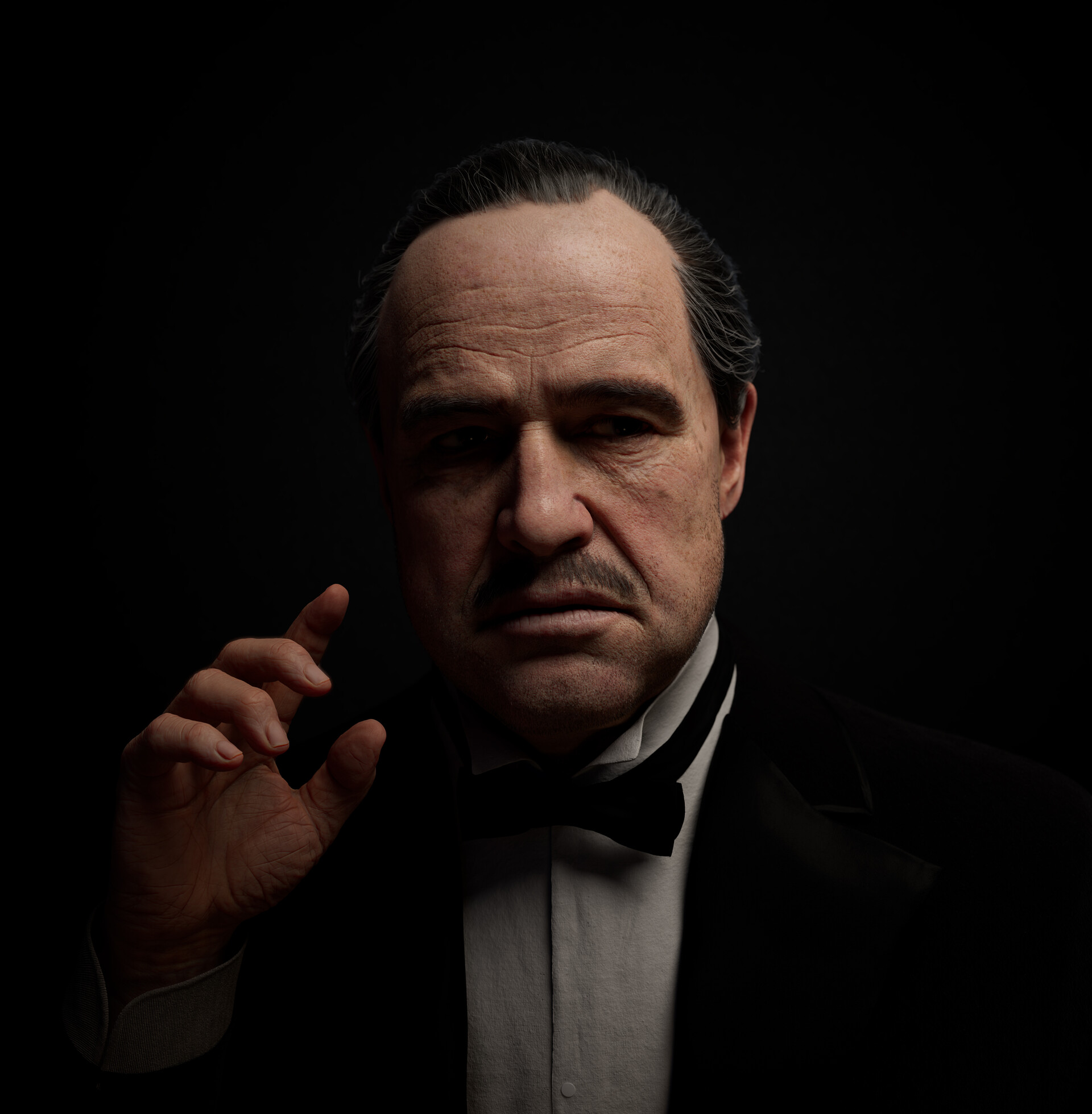 ArtStation - 3d GOD FATHER