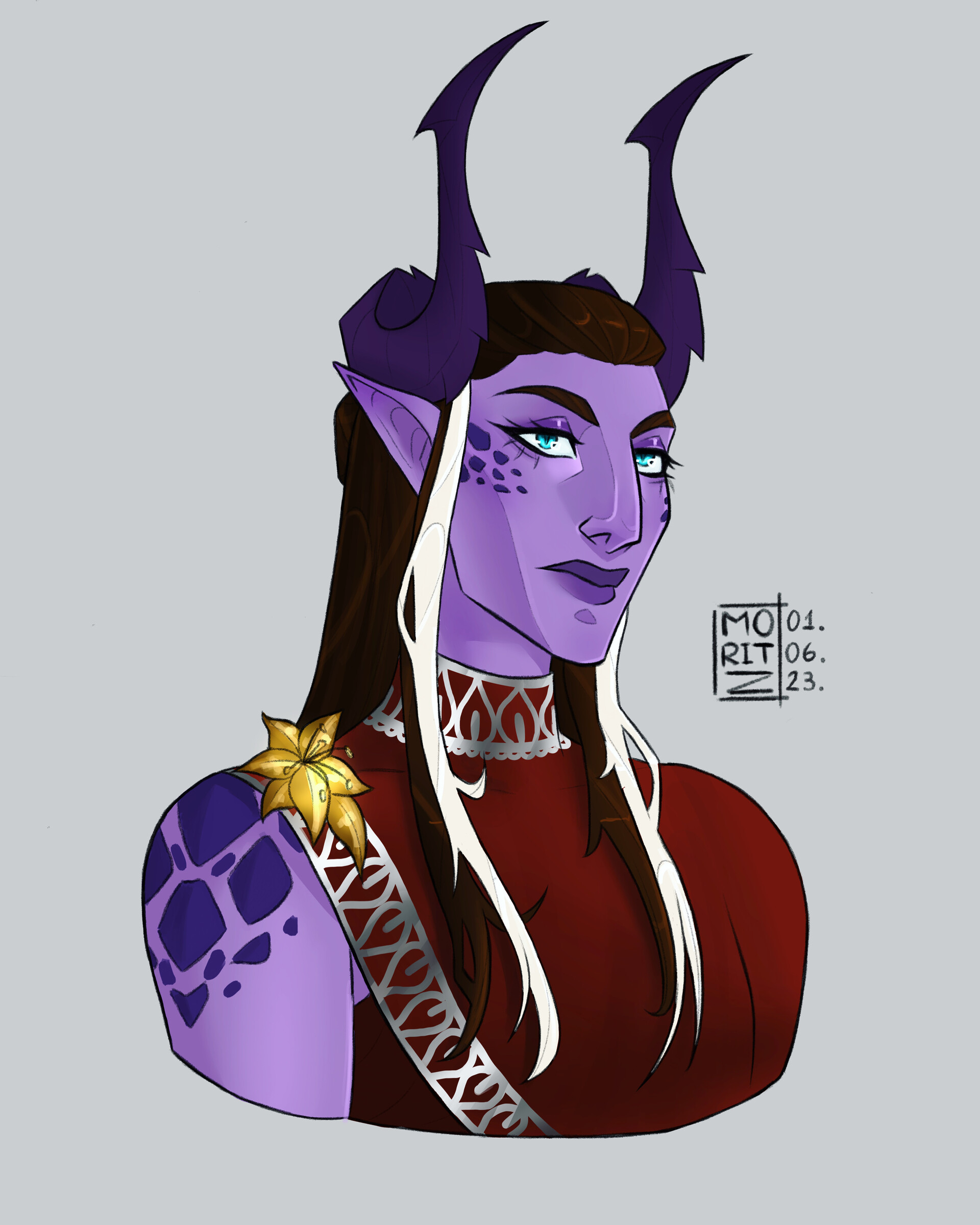 ArtStation - Tiefling design #8 - dnd design