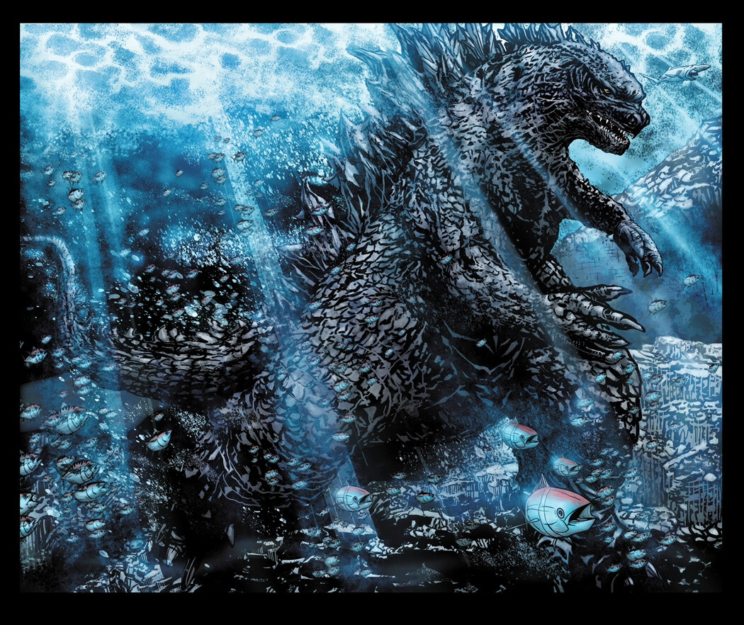 ArtStation - GODZILLA: DOMINION Pages 2 & 3