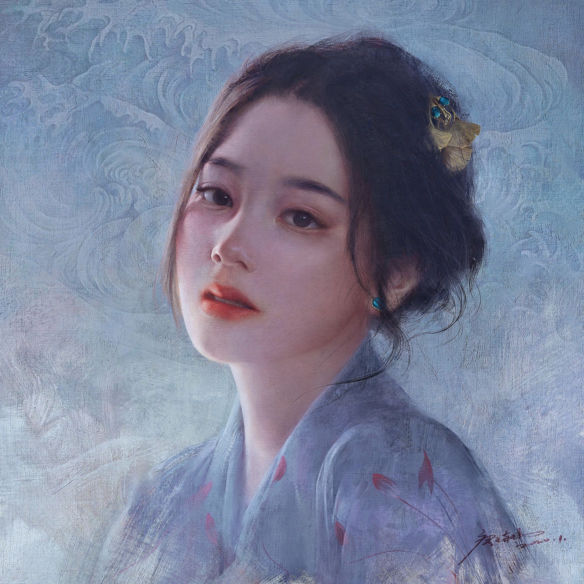ArtStation - Portrait of Asian Women