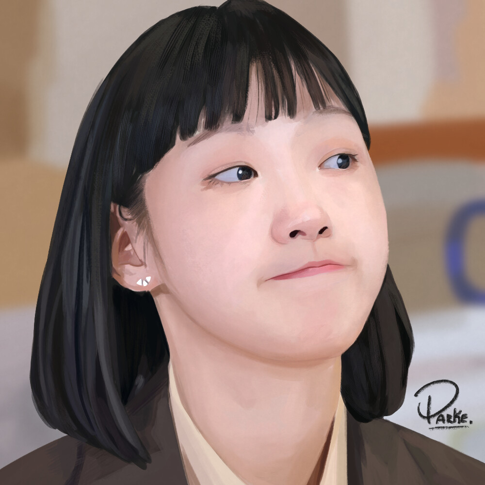 ArtStation - Portrait Kim Go-eun