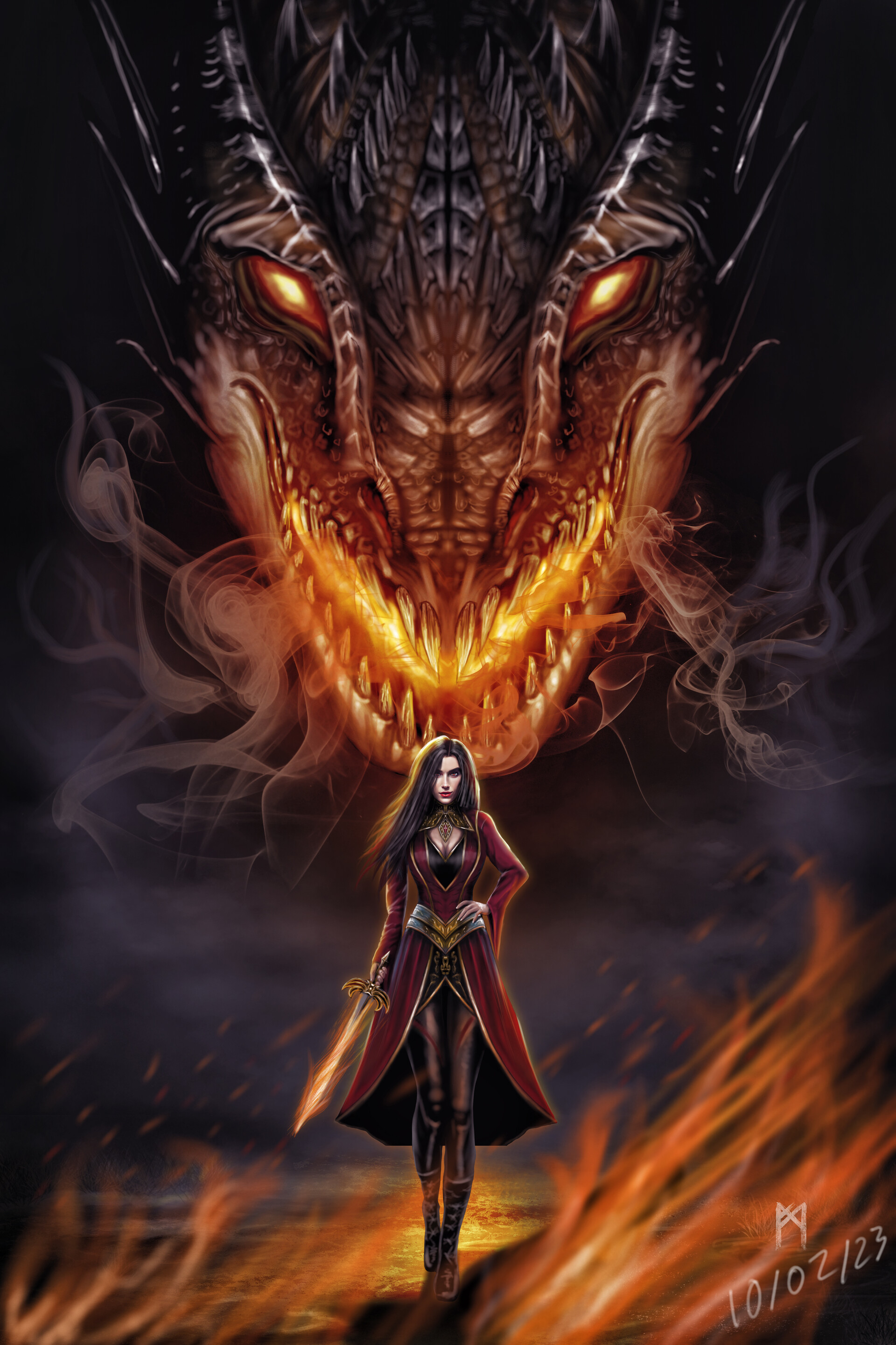 ArtStation - Mistress of Dragons