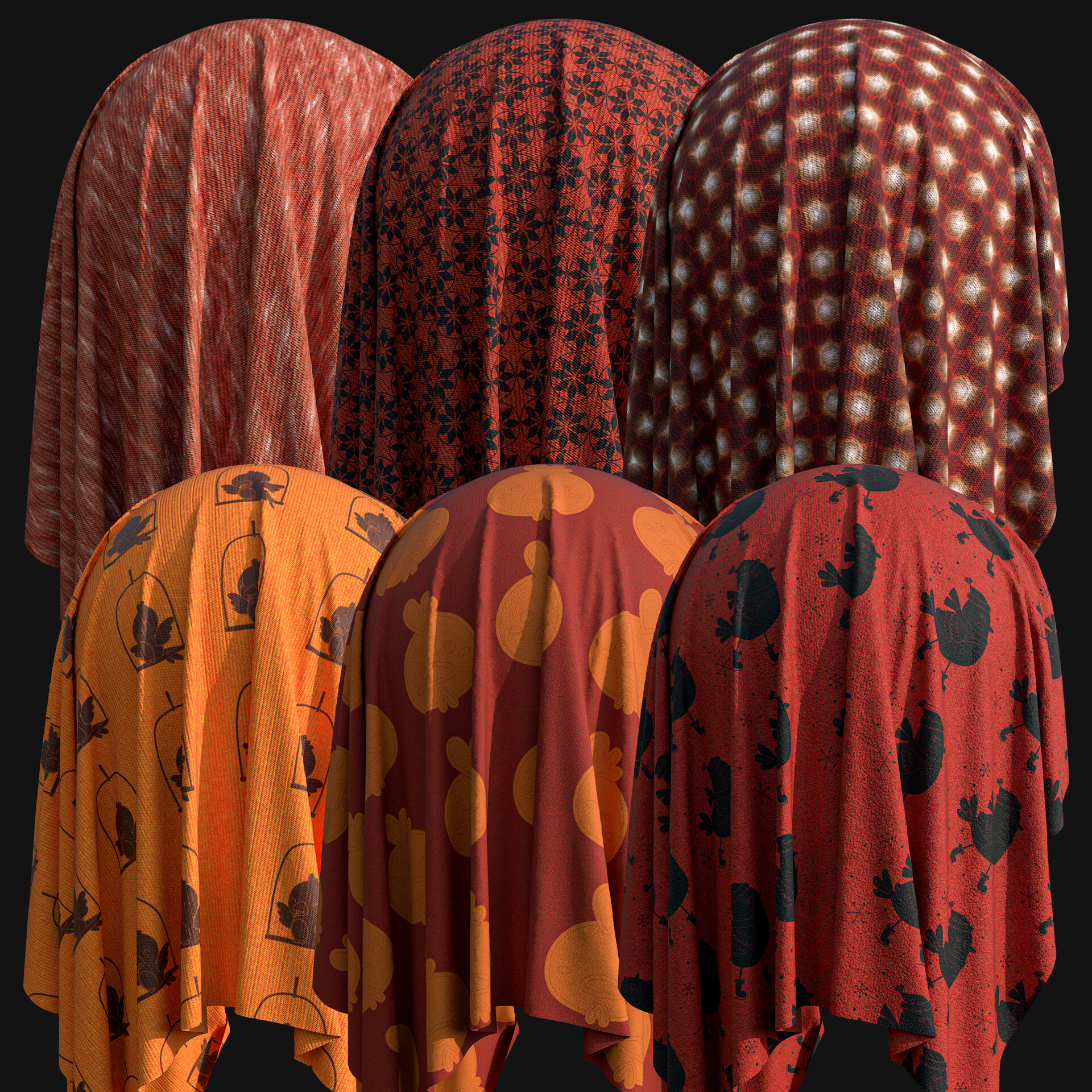 ArtStation - 30 Fabric Smart Material +350 Cute Alpha Vol.1