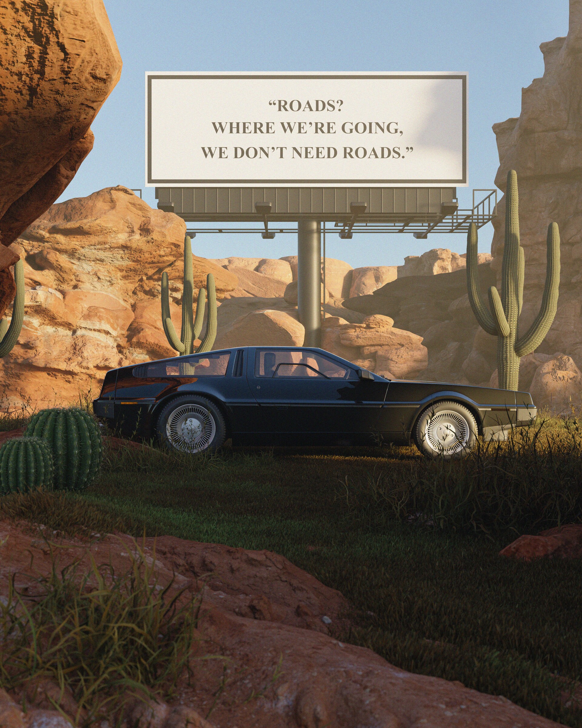 Artstation We Don T Need Roads