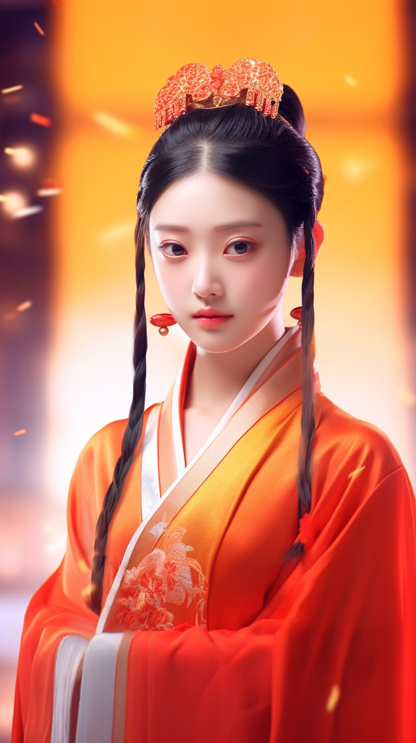ArtStation - Eastern Classical Beauty，traditional clothing of the Han ...
