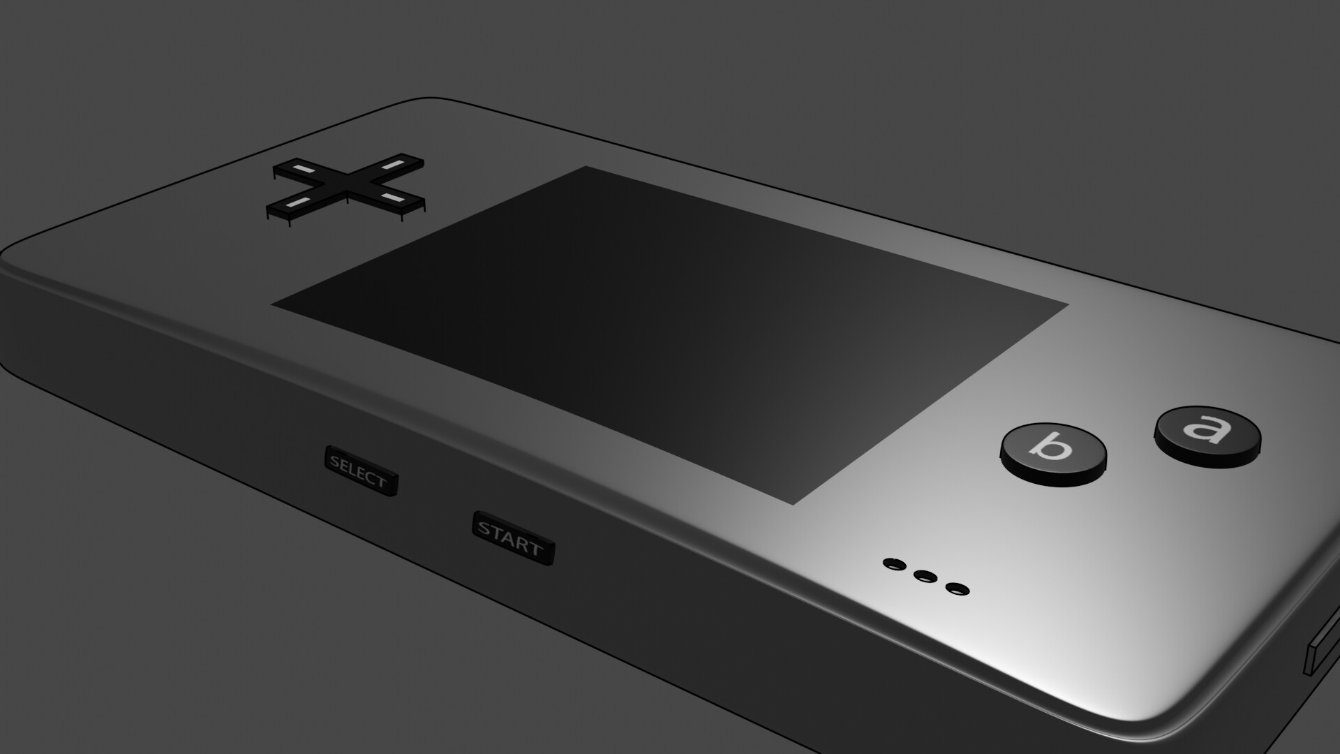 ArtStation - Gameboy mini