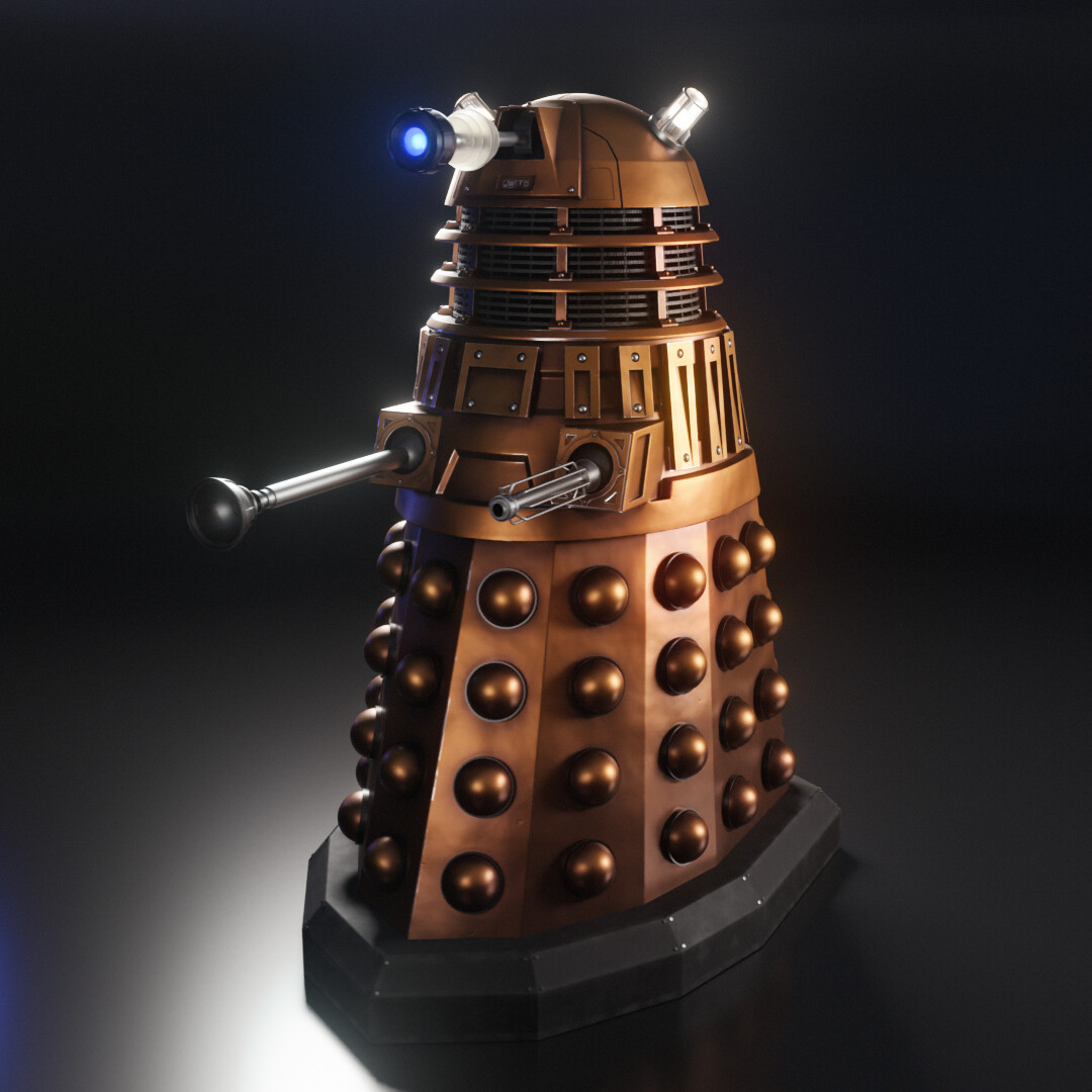 dalek 3d animation