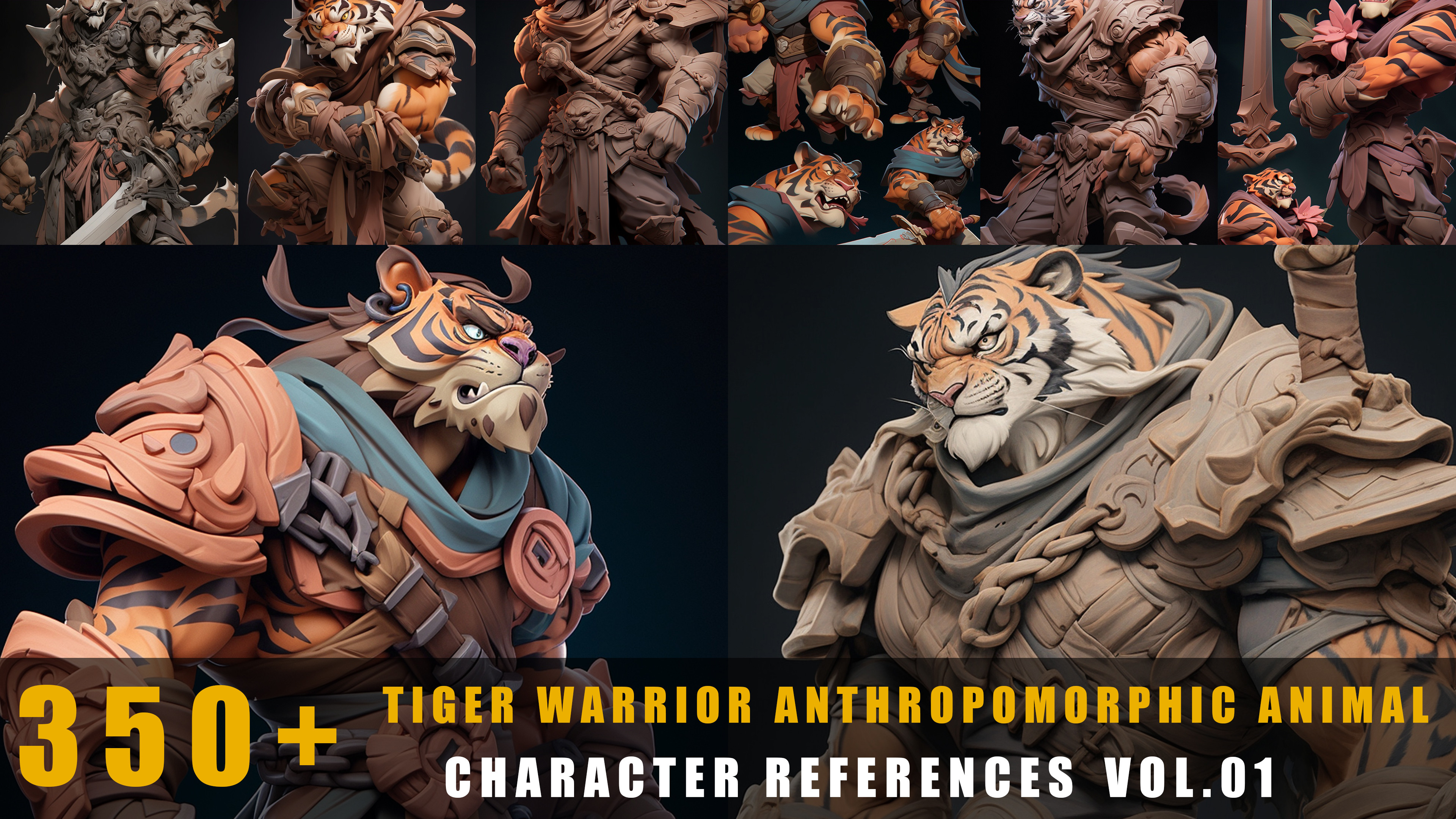 Anthropomorphic Animal Warriors